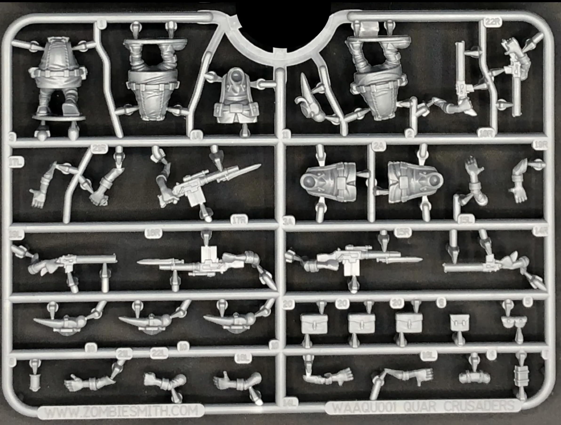 Wargames Atlantic, This Quar’s War, Quar Crusader Infantry, 28mm Hard ...