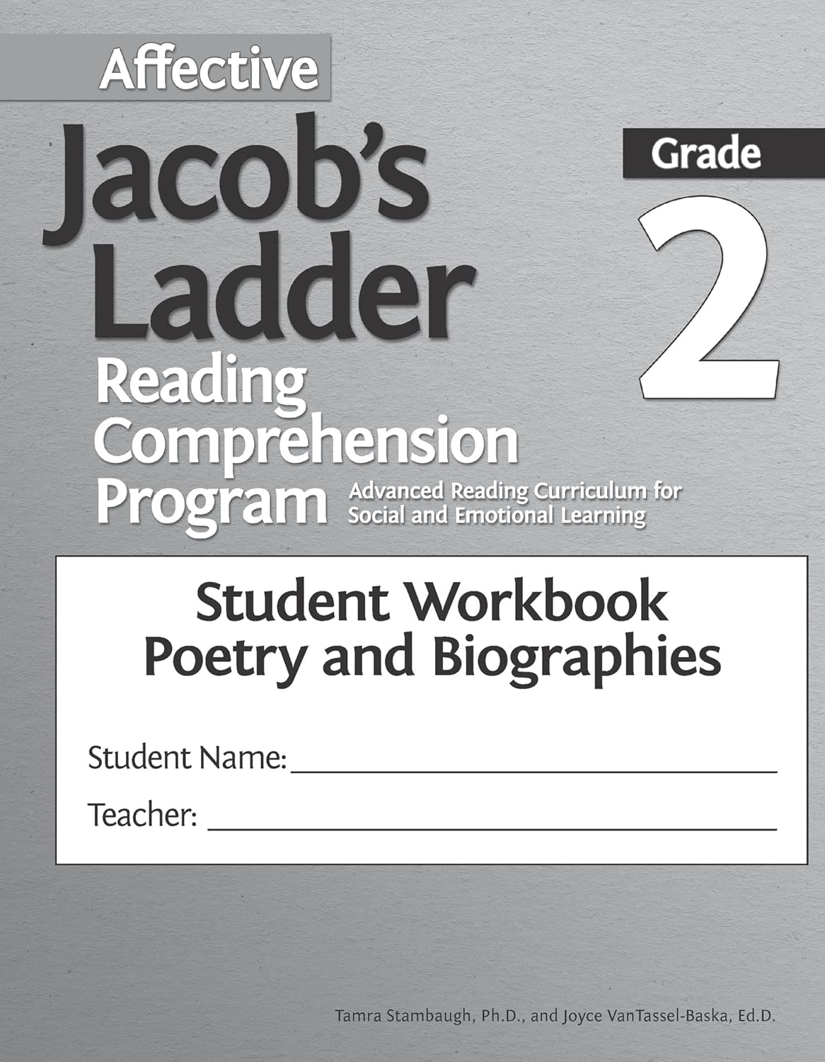 Affective Jacob's Ladder Reading Comprehension Pro: Grade 2, Student ...