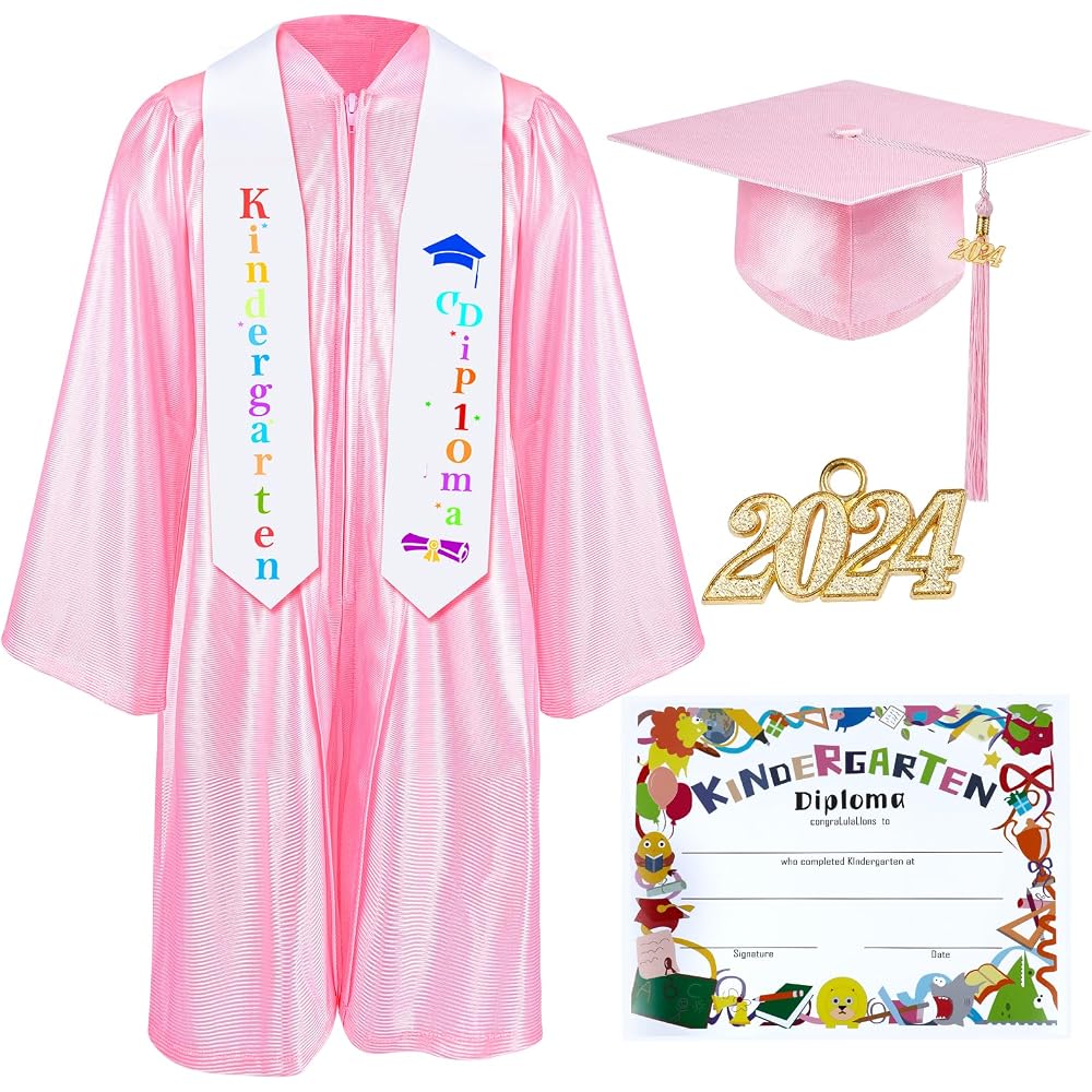 $4/mo - Finance Mukum Kindergarten Graduation Cap and Gown Set with ...
