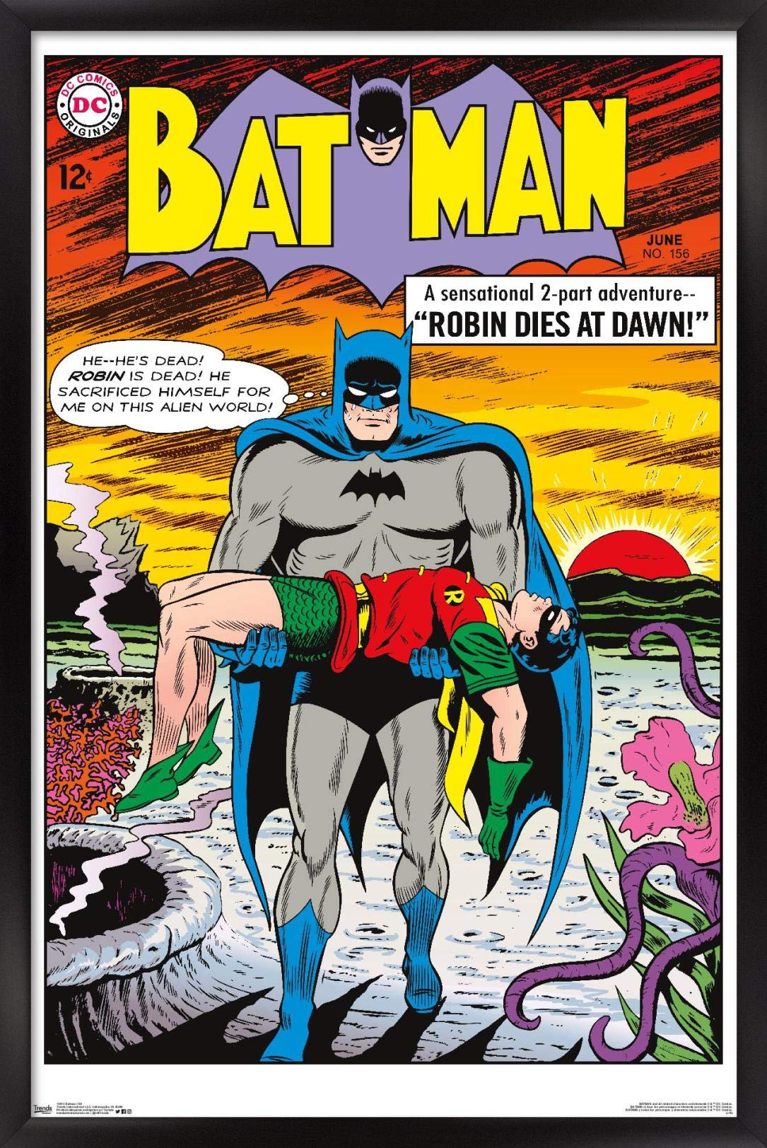 Batman Comic Cover Posters