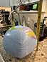 Amazon.com: Globe Beach Ball Blow Up World Globe Inflatable Globe Beach ...