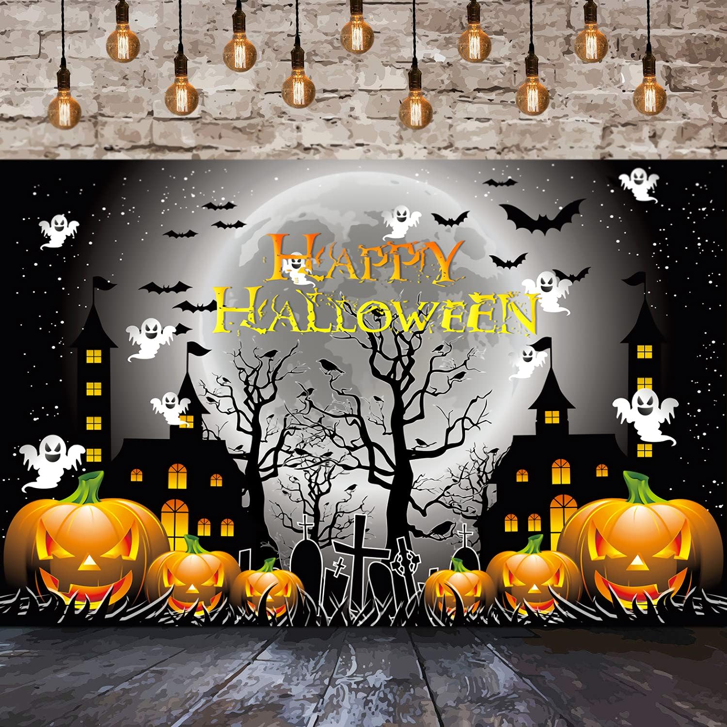 Amazon.com : Halloween Backdrops for Photography,7x5ft Large Photo ...