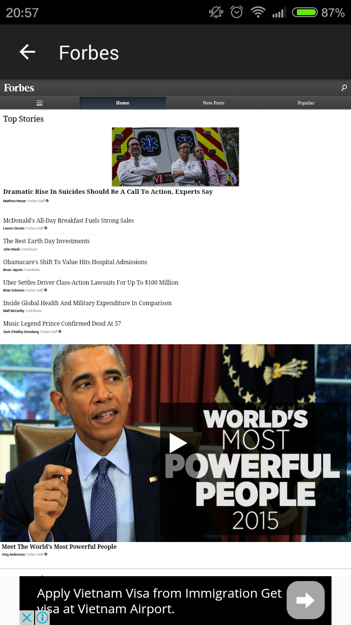 Top 20 US Business News - App on Amazon Appstore