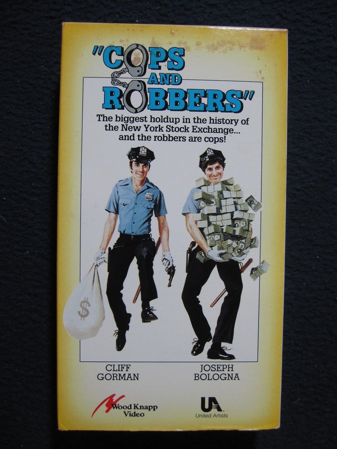 Amazon.com: Cops and Robbers [VHS] : Cliff Gorman, Joseph Bologna ...