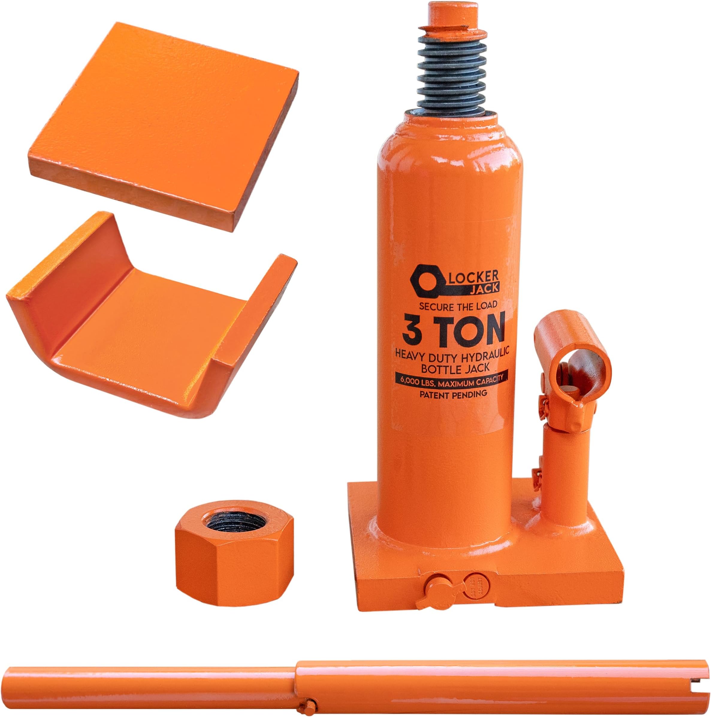 Amazon.com: Cat 240342 4 Ton Truck, Bottle Jack and Stand in One, Car ...