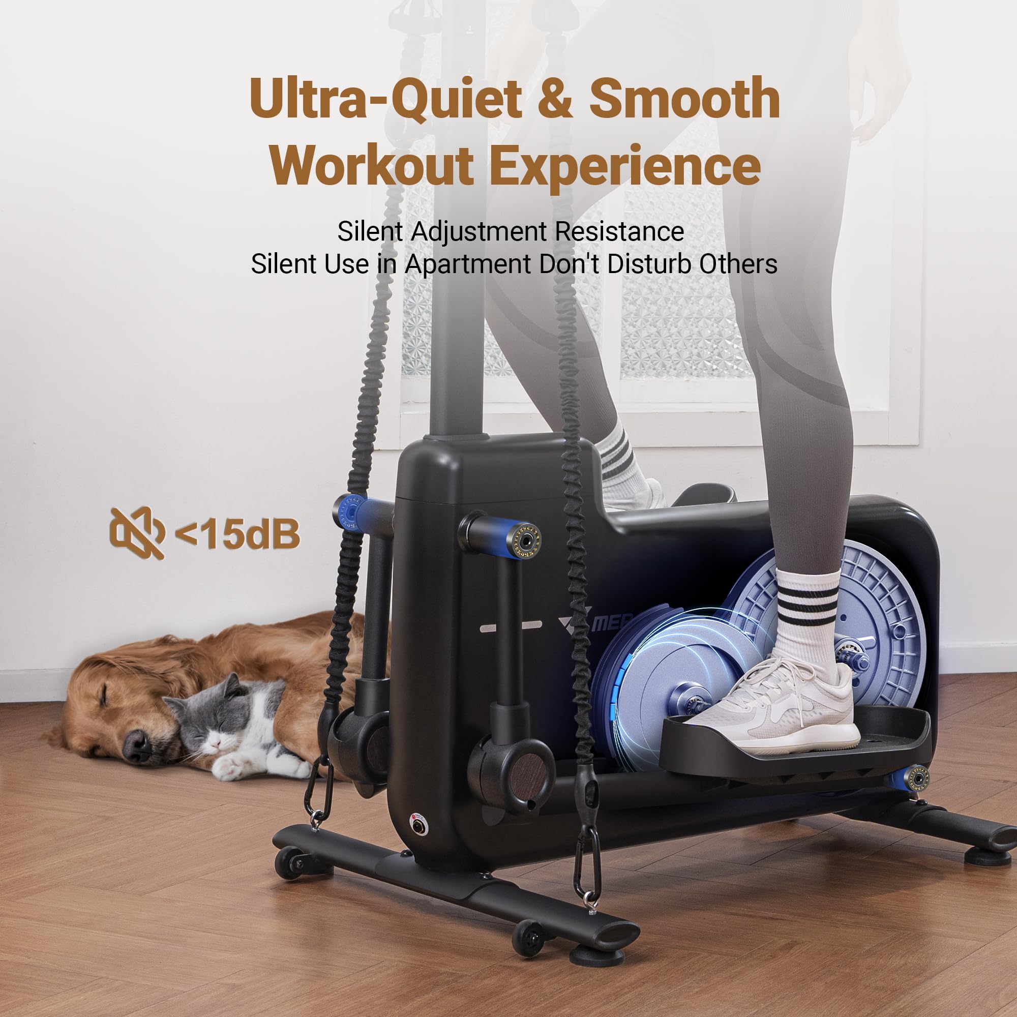 Snapklik.com : MERACH Elliptical Machines For Home,Compact Elliptical ...