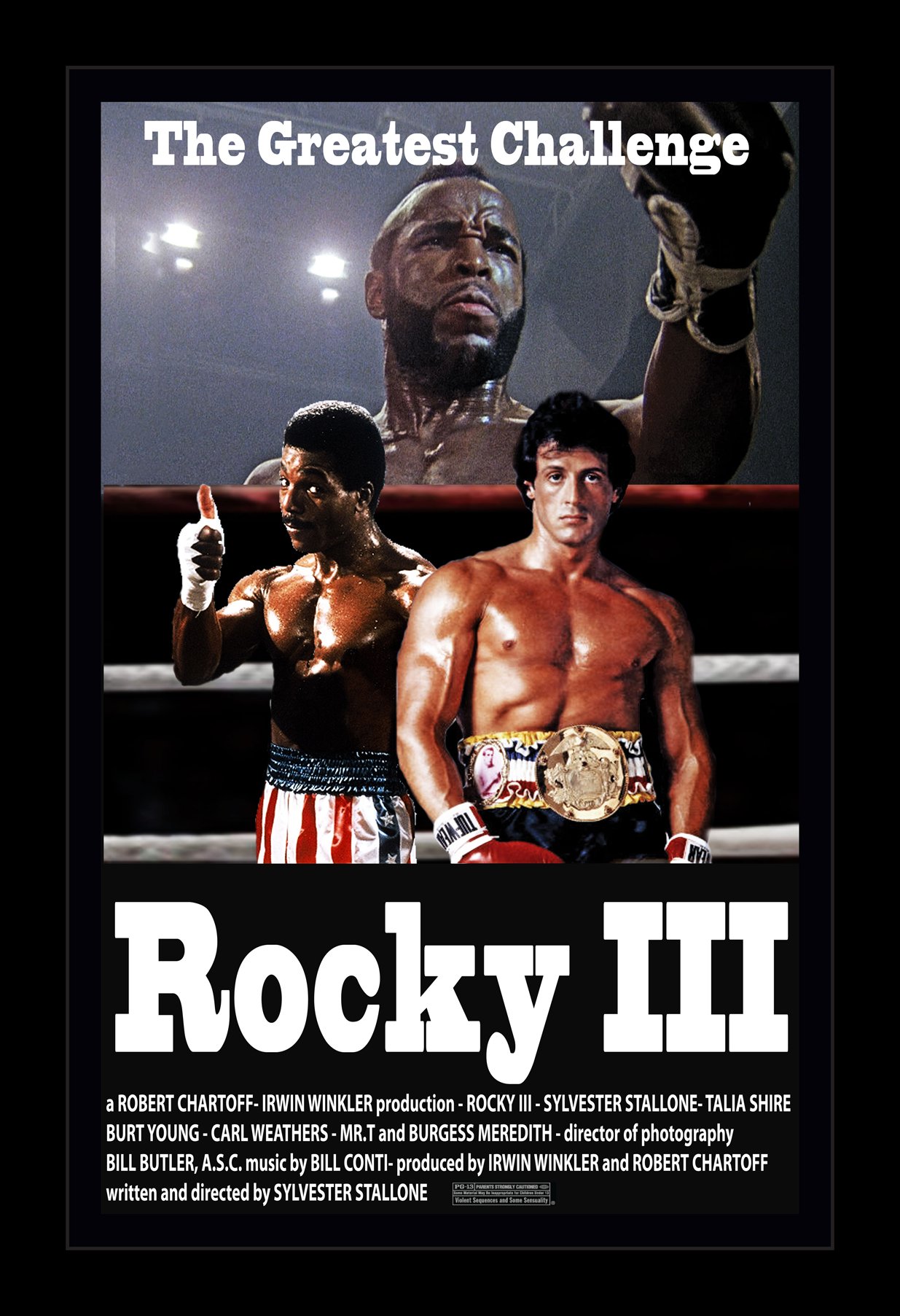 Rocky 3 Movie Poster