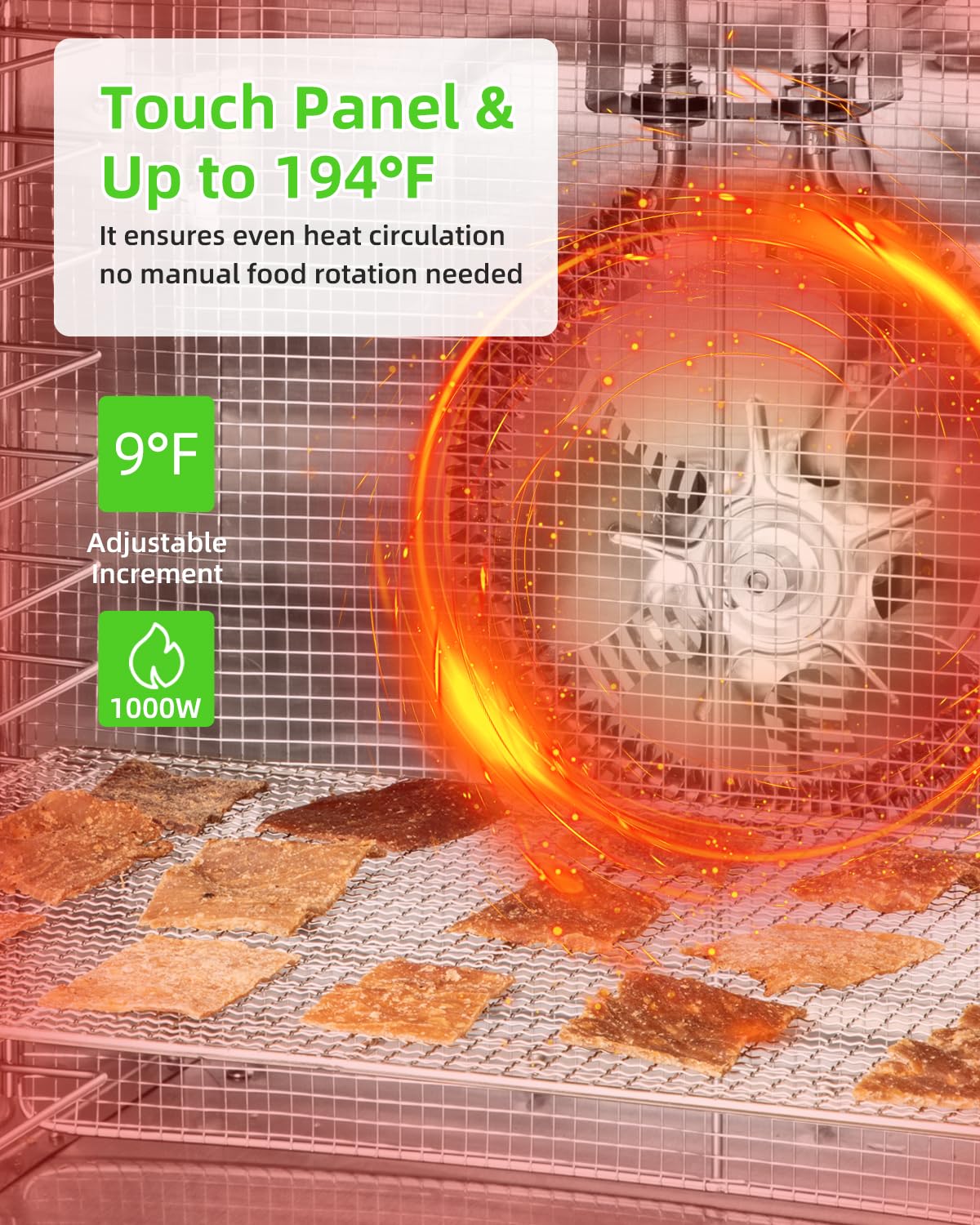 Food Dehydrator Avantco 32 Tray Stainless Steel With Glass Doors - 220V ...
