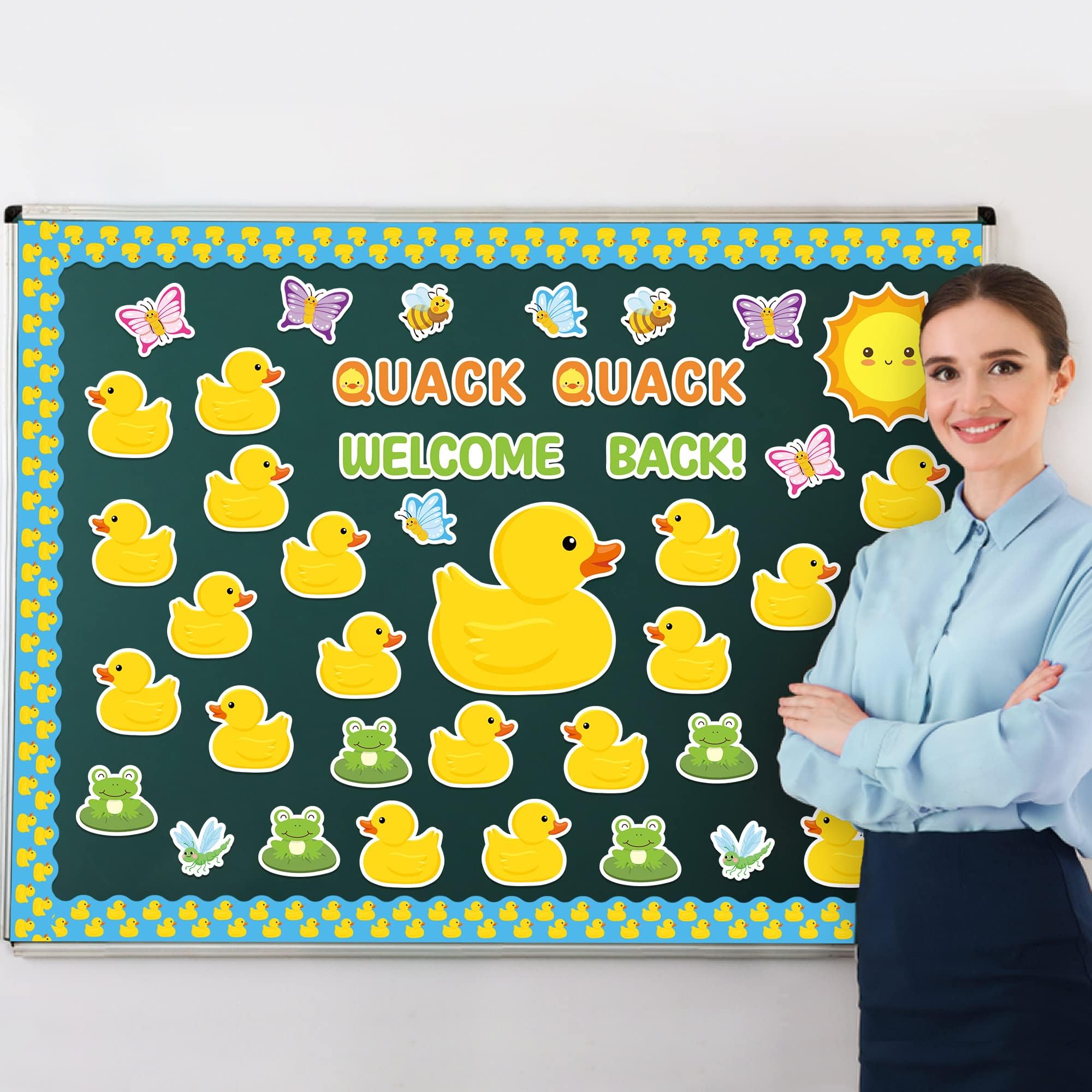 Snapklik.com : AsodSway 120Pcs Duck Bulletin Board Back To School ...