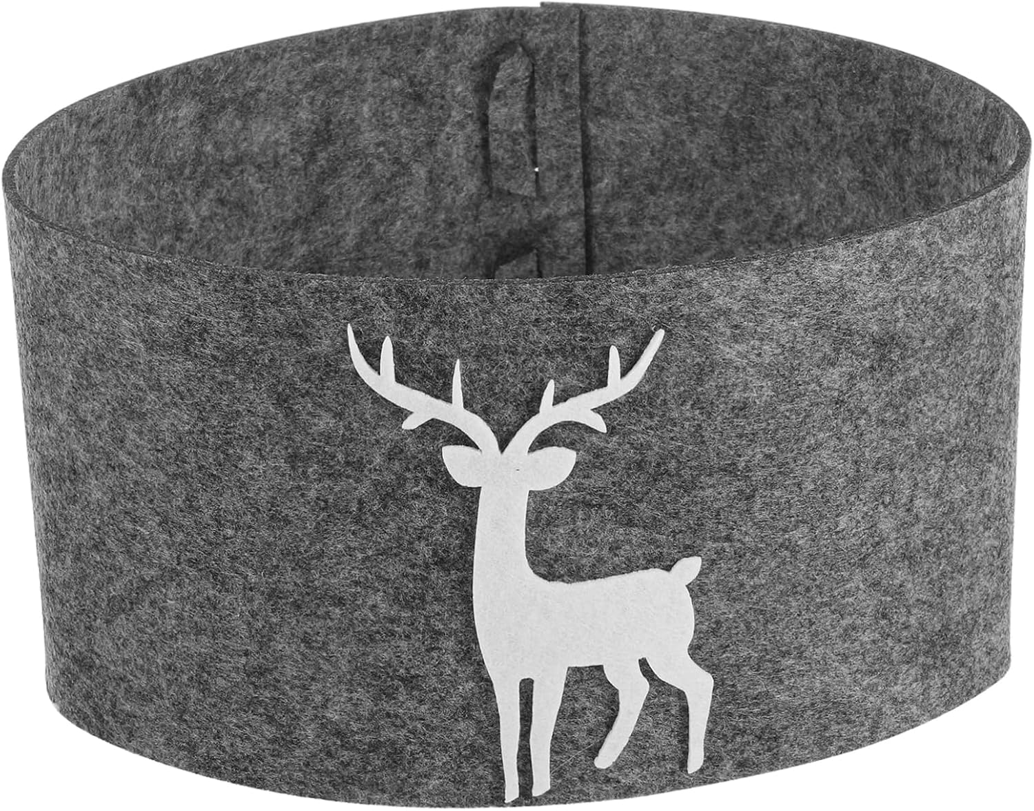 STOBOK Christmas Tree Collar Skirt Felt Reindeer XmasTree Ring Base ...