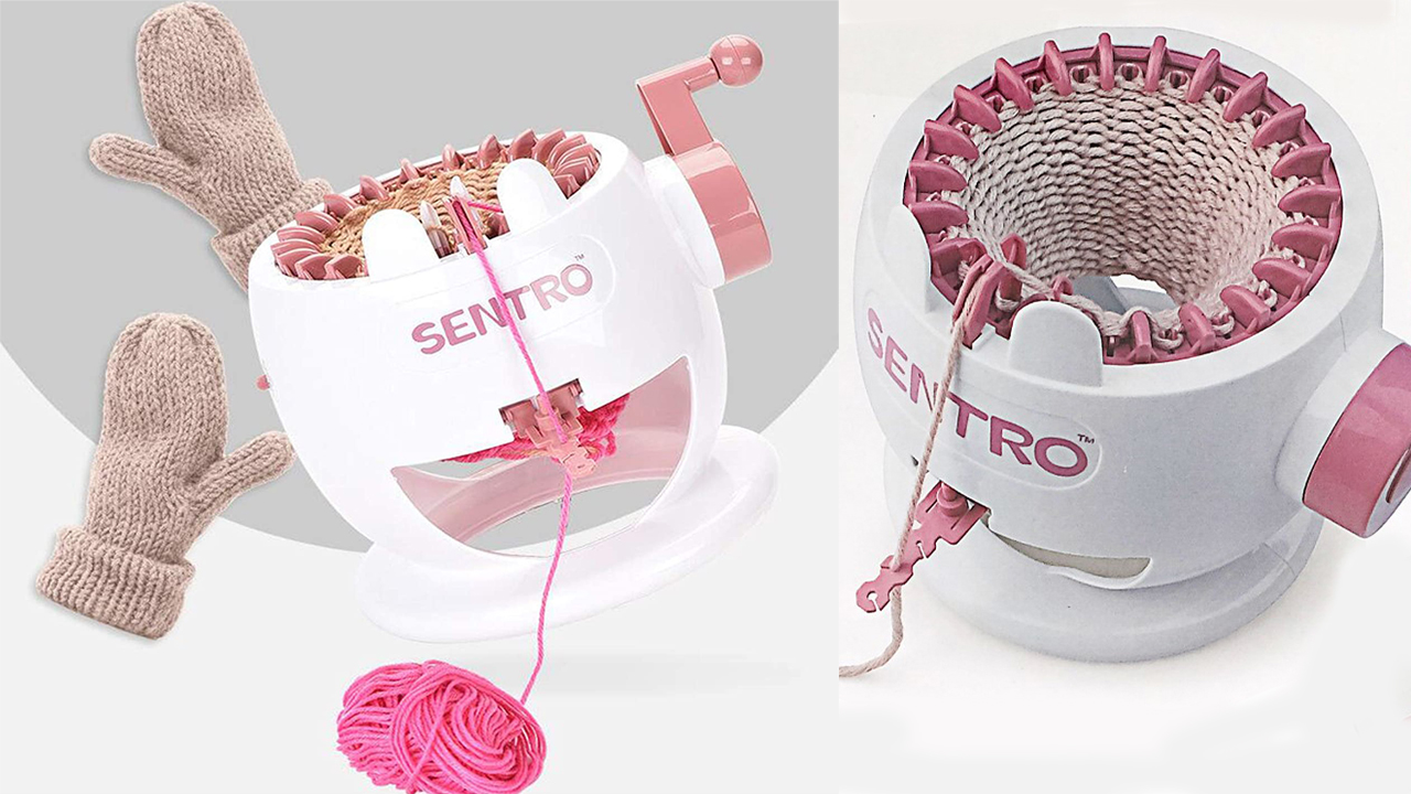 Watch DIY Smart 22 Needles Knitting Machine on Amazon Live