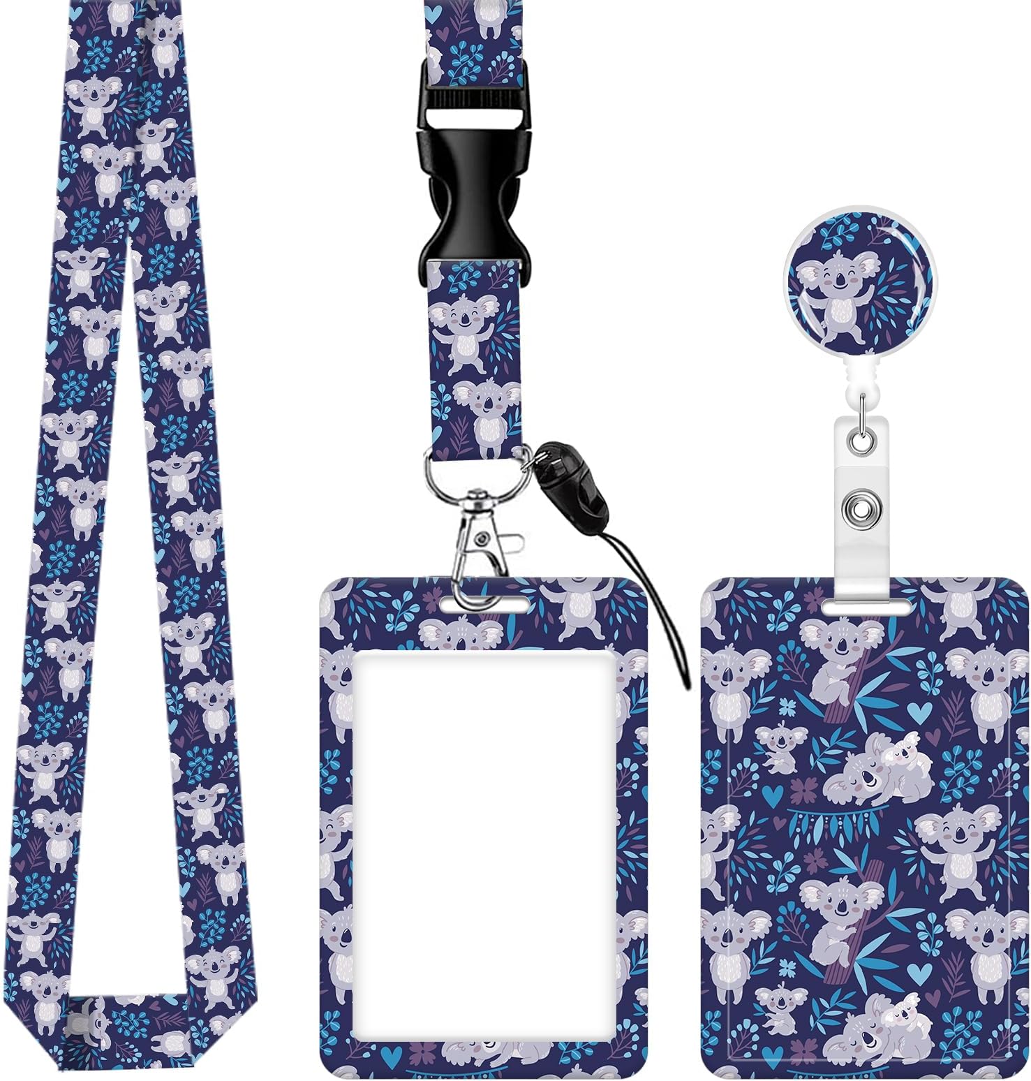Amazon.com : I'm Koalafied Badge Reel - 1.5" Retractable Koala Badge ...