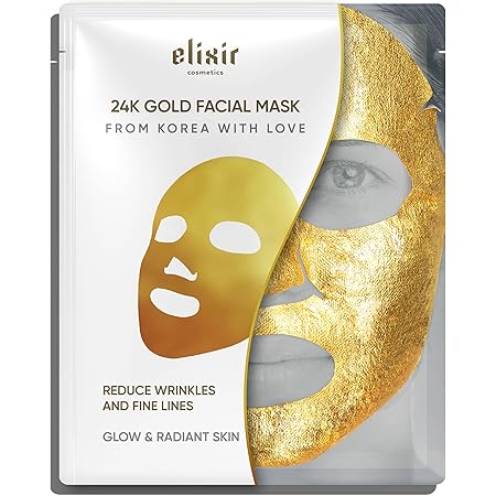 Amazon.com : White Naturals 24K Gold Facial Mask, Anti-Aging Gold Face ...