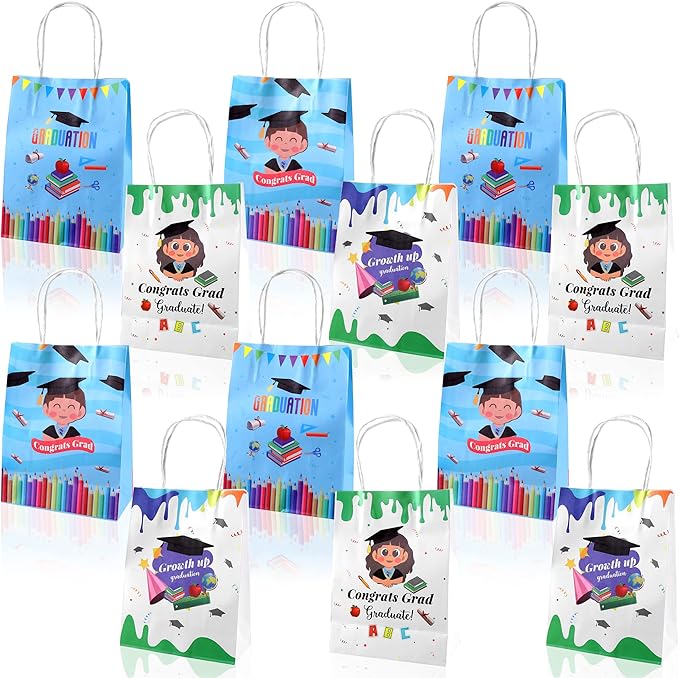 Amazon.com: KatchOn, Preschool Graduation Gift Bags - Pack of 12 ...