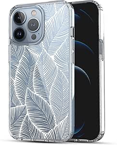 Amazon.com: RANZ Compatible with iPhone 13 Pro Max Case, Anti-Scratch Shockproof Series Clear ...