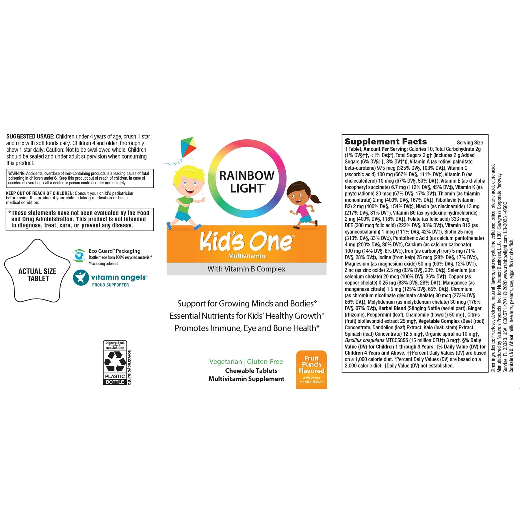 Rainbow Light Kids One multiv...B000EEBWHM | Encarguelo.com