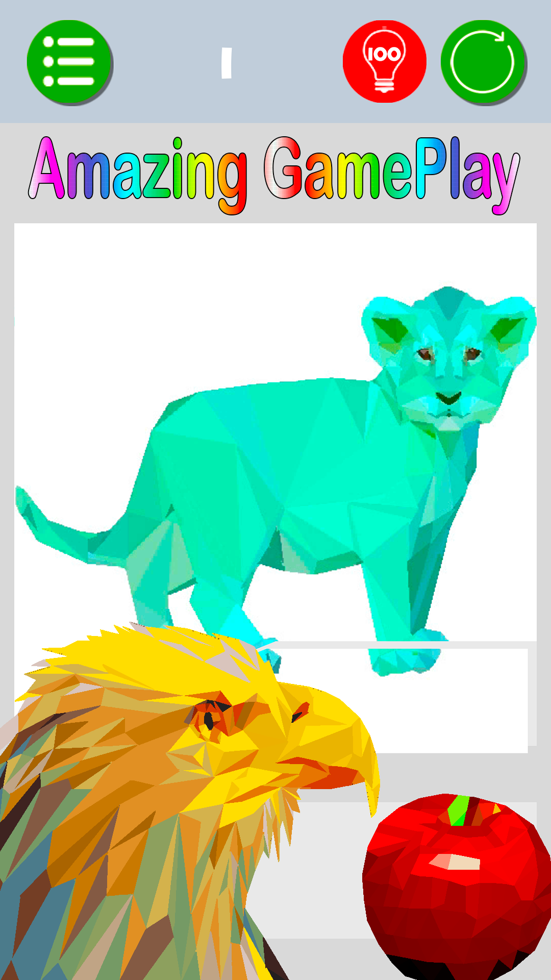 PolyColoring Art Book Puzzle Game - App on Amazon Appstore