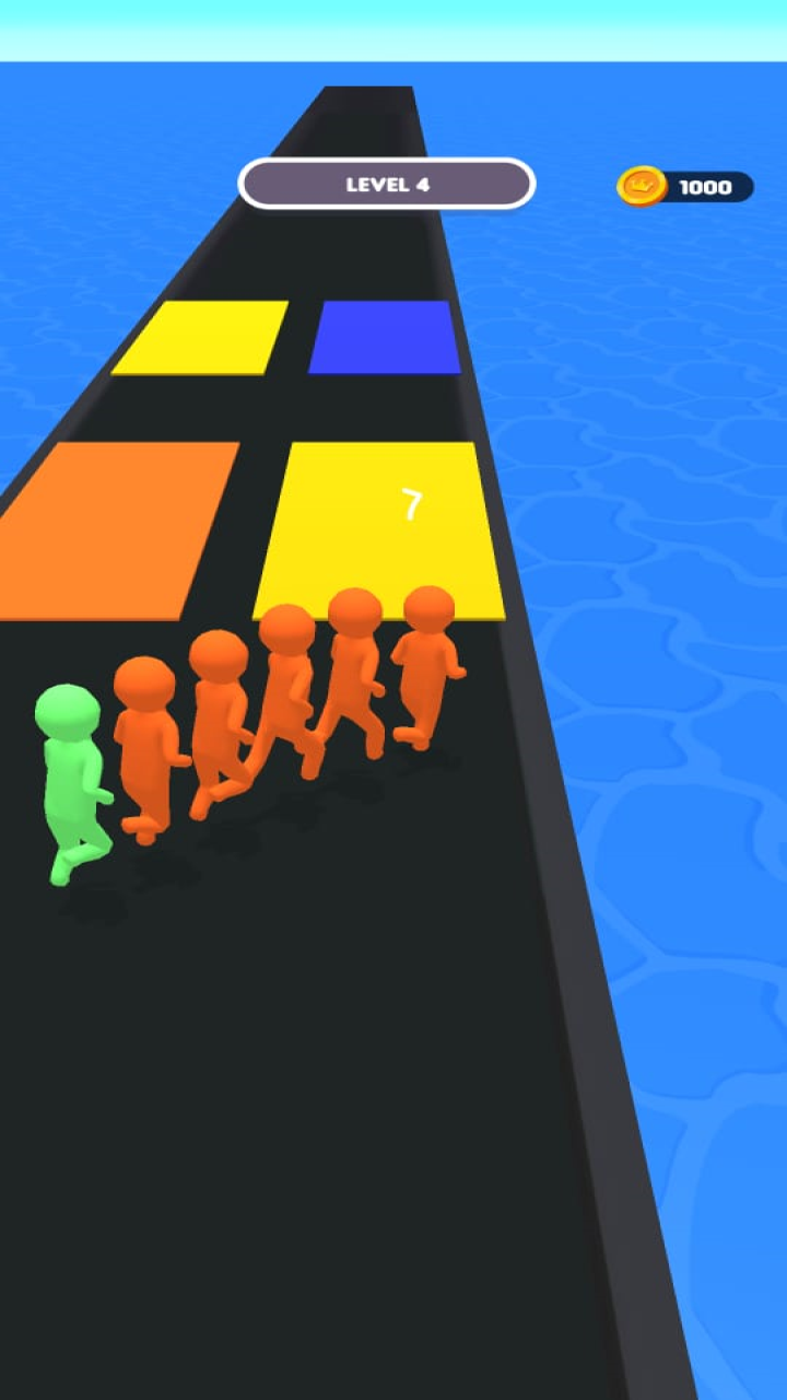 Run and Merge : Color Man 3D Running Game Free For Girls and Color ...