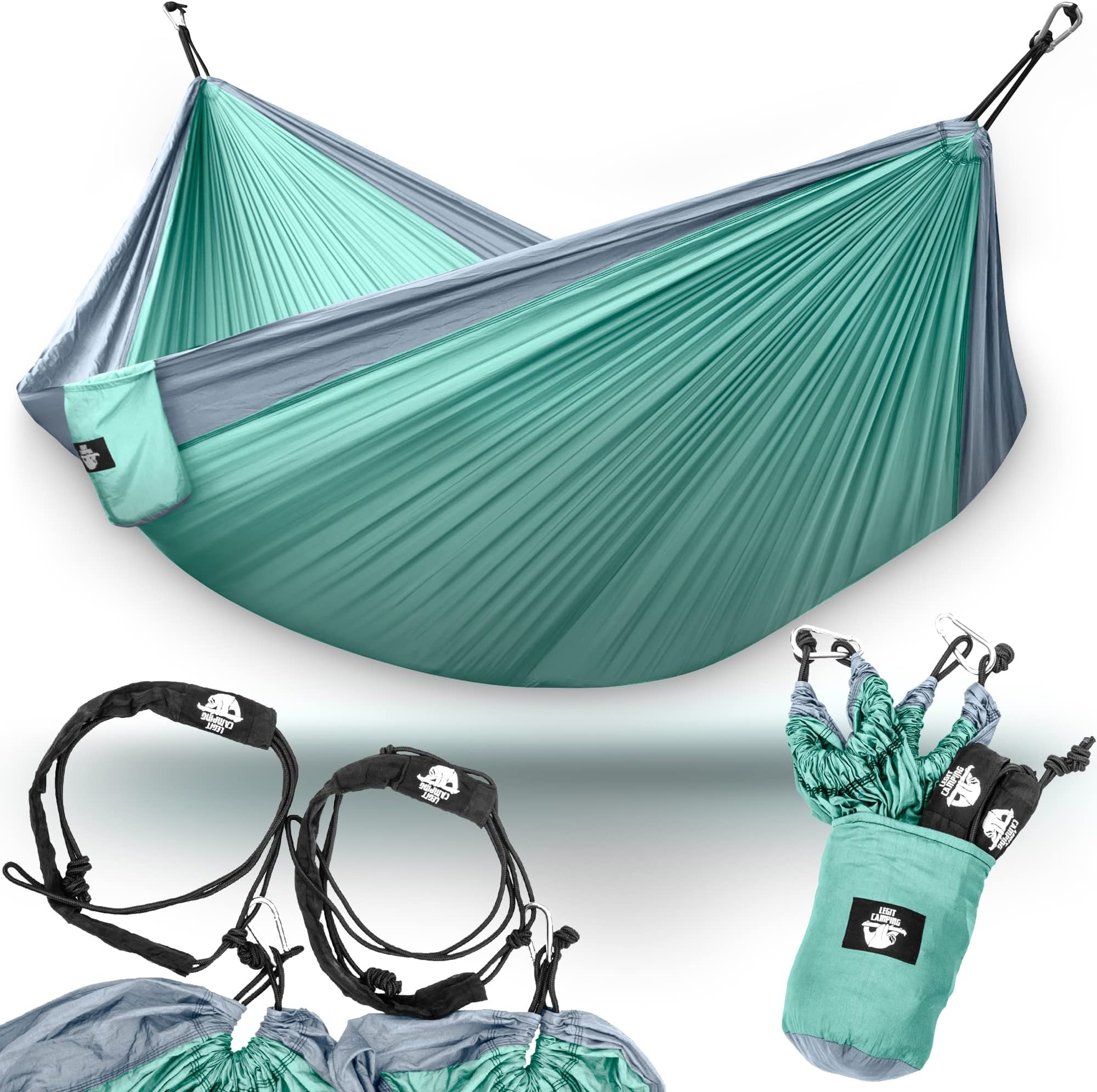 Amazon.com: Hammock Camping,118''L x 78''W Portable Nylon Camping ...