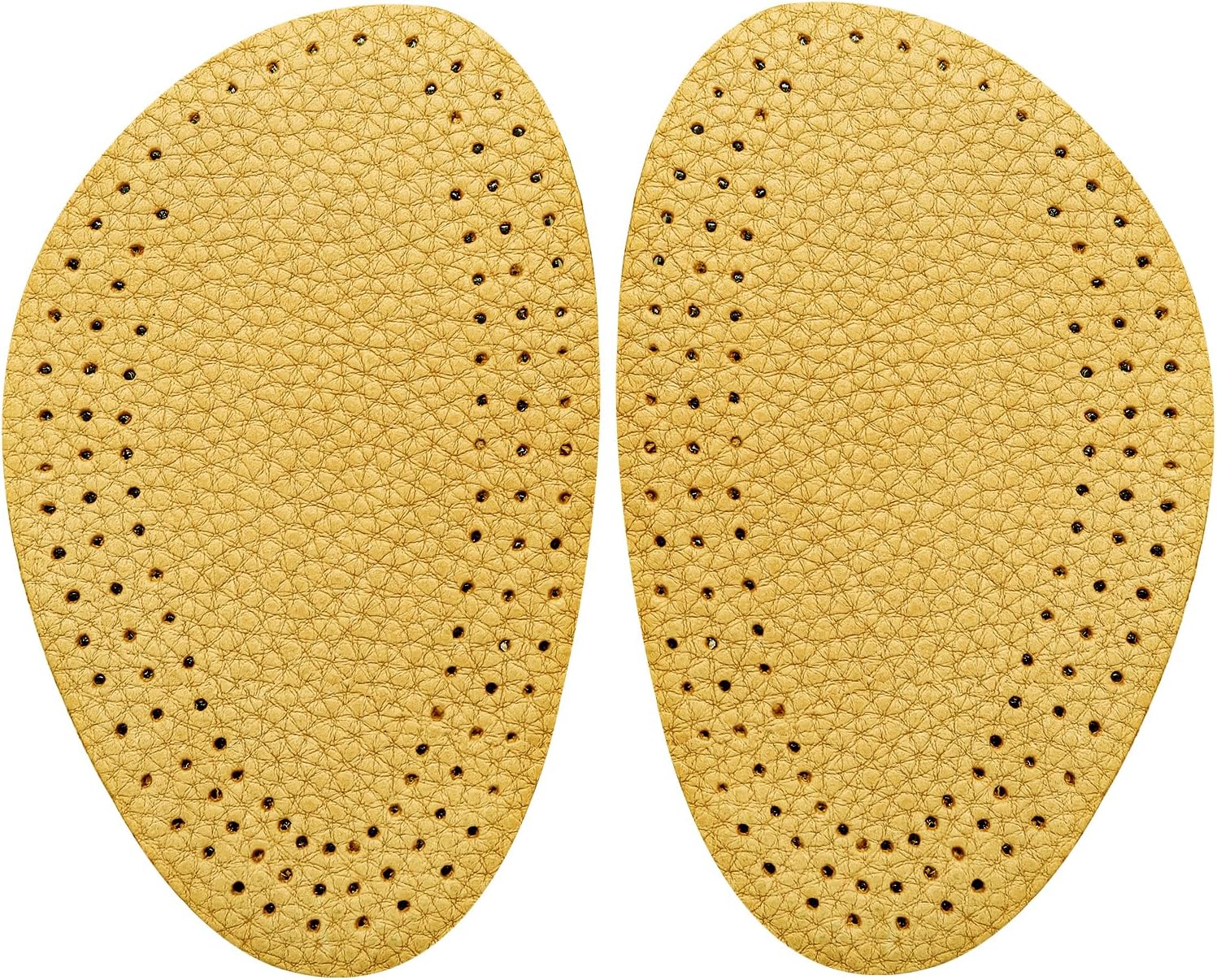 Amazon.com: Sibba 2 Pieces Leather Half Insoles Soft Latex Half Insoles ...
