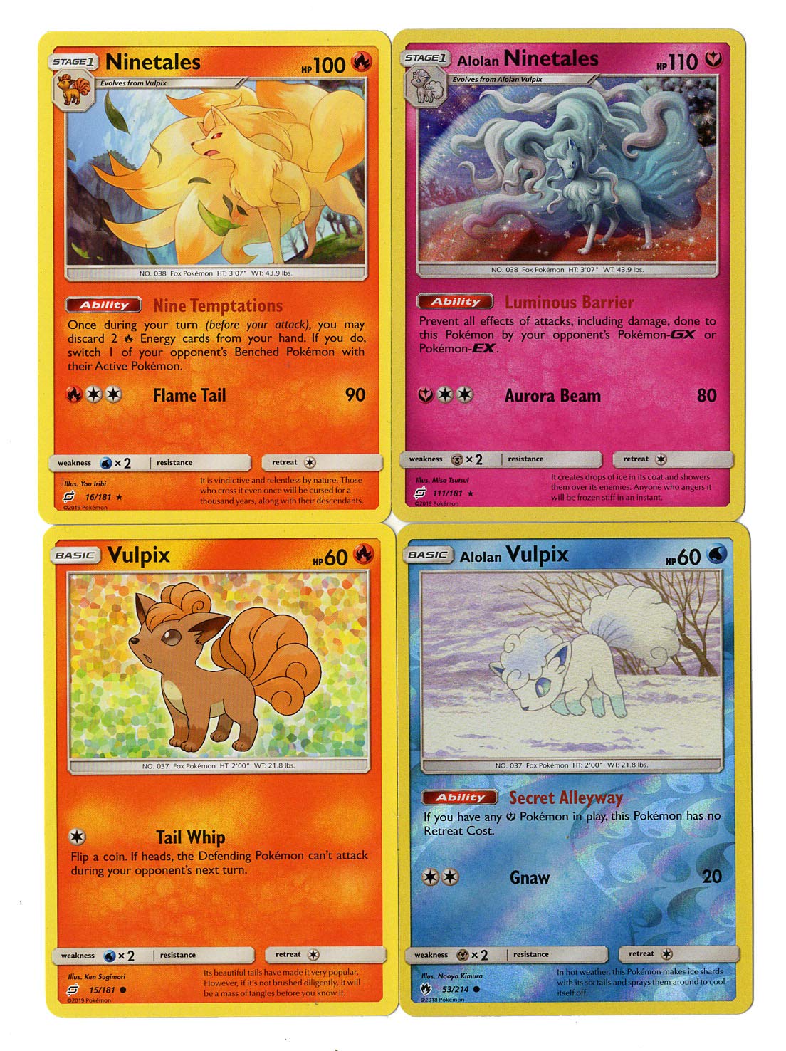 Ninetales Pokemon Evolution Chart