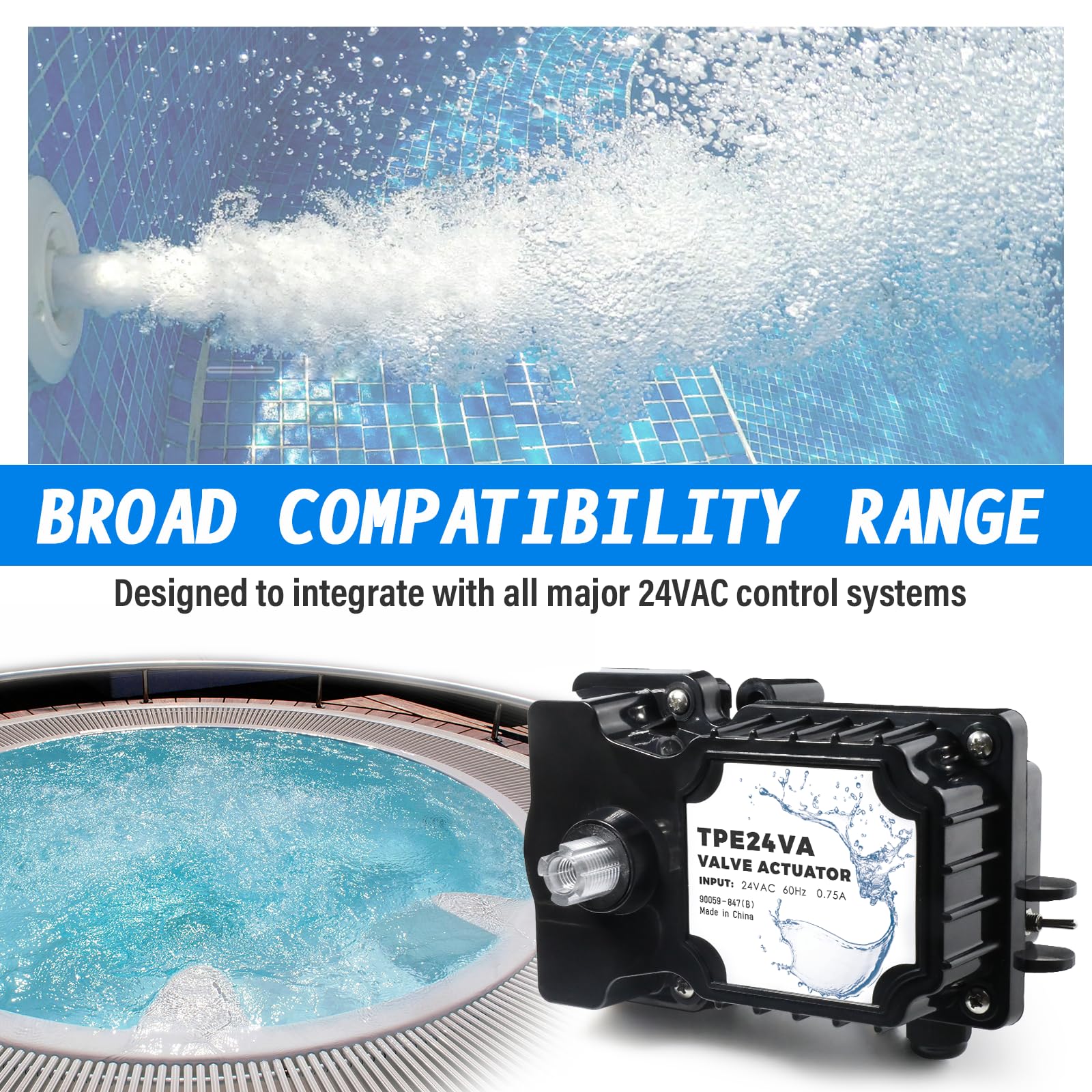 Snapklik.com : TPE24VA 24-volt Valve Actuator Control