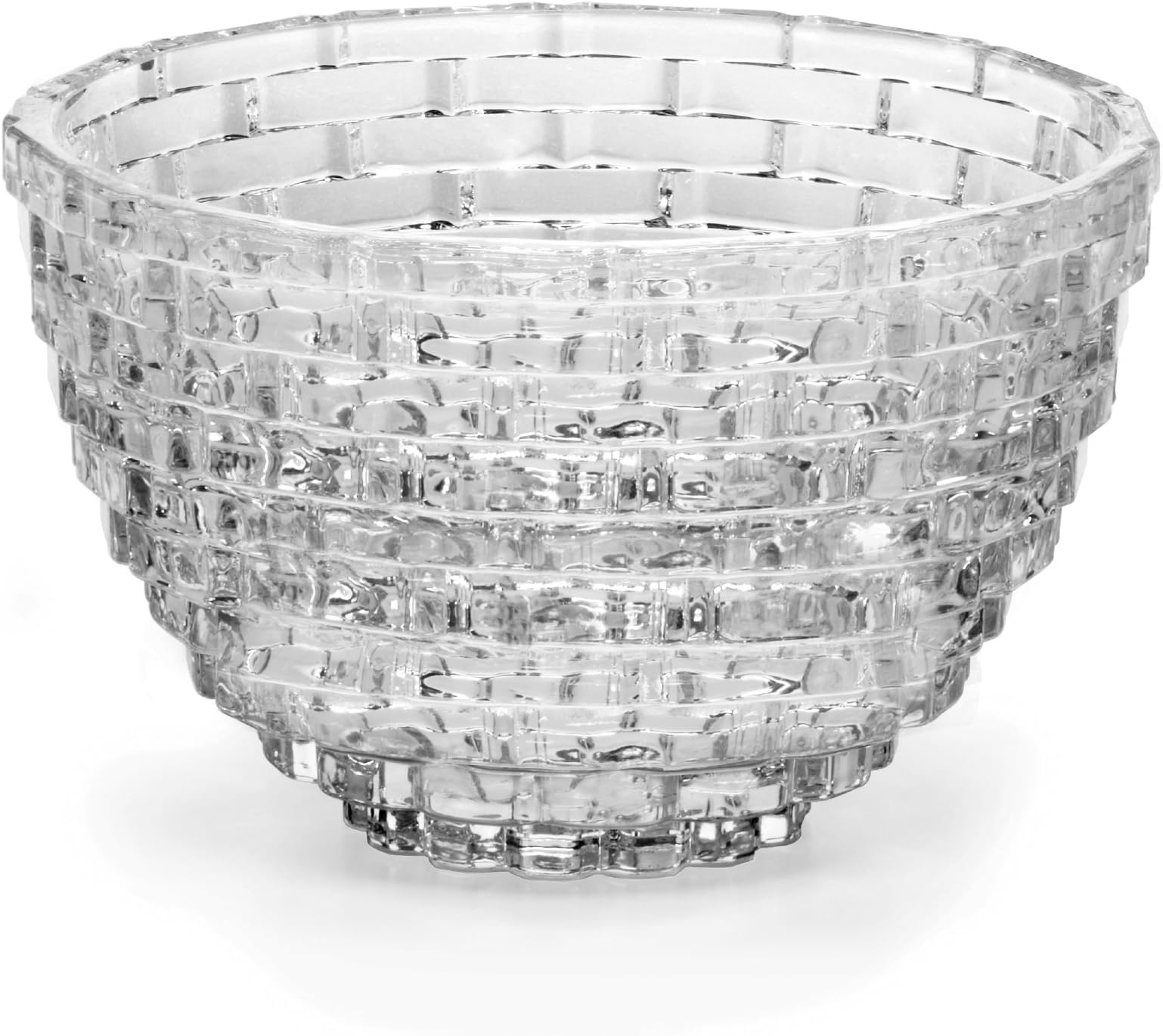 Amazon.com: Mikasa Atlantic Crystal Decorative Bowl, 11.5-Inch ...