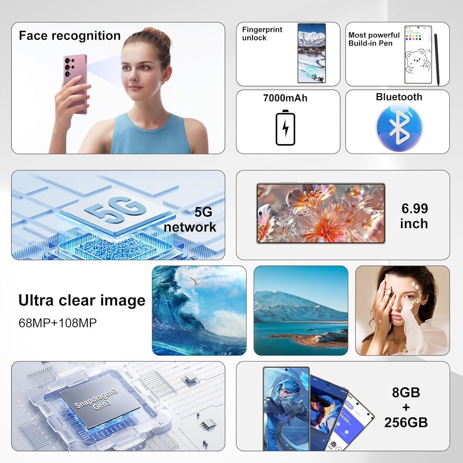 I25 Ultra Unlocked Smartphone 6.9 HD+ Display Sri Lanka | Ubuy