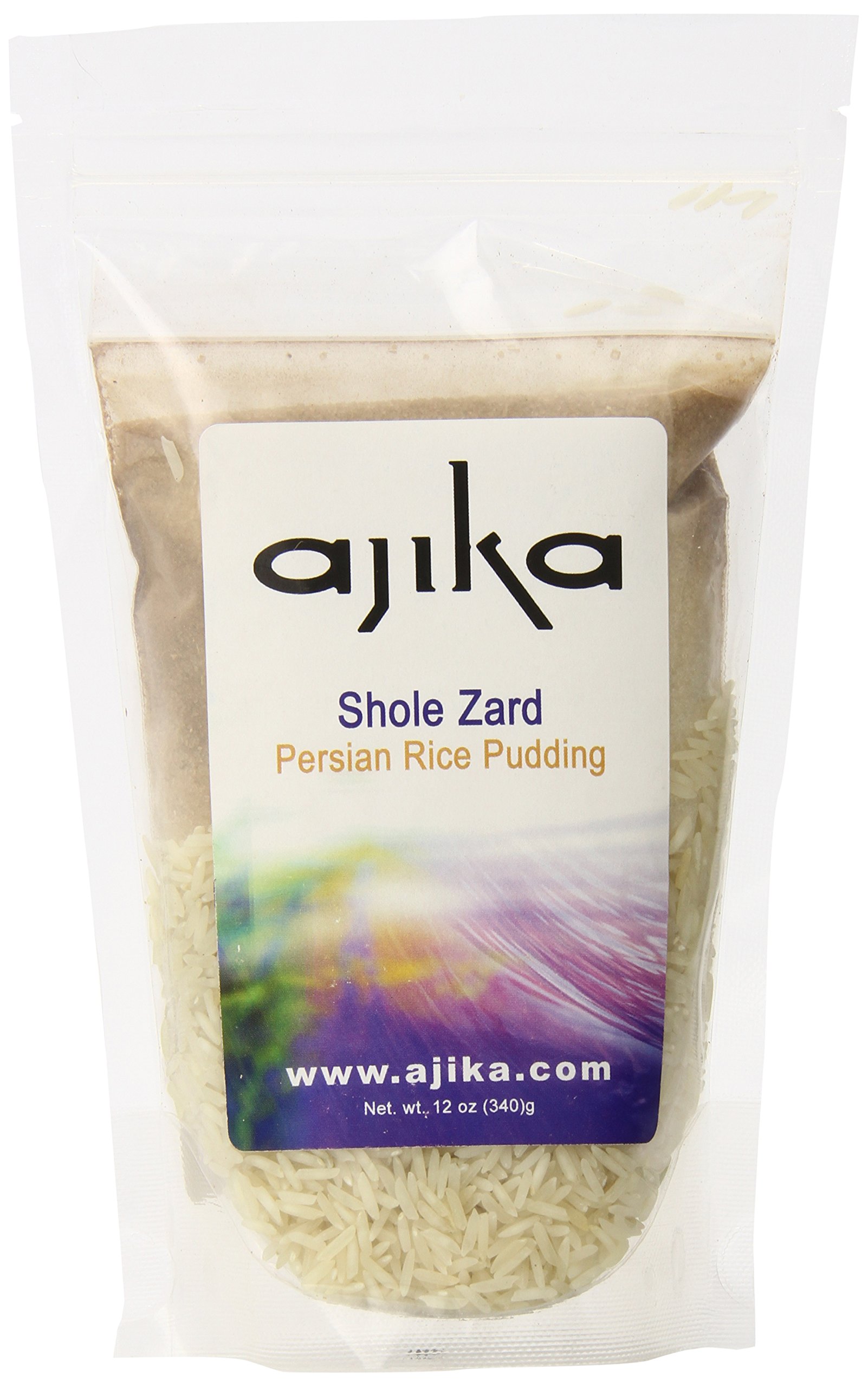 Buy Ajika Shole Zard- Persian Rice Pudding, 12-Ounce Online at ...