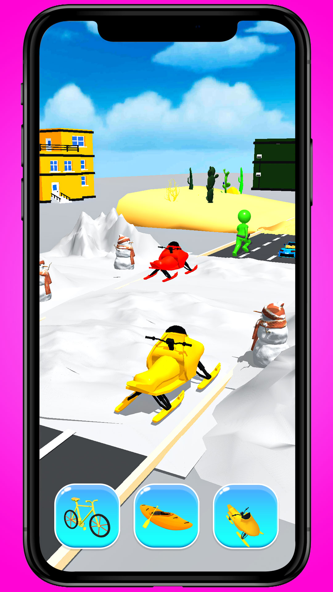 Shape Changer! Transform Rush Stickman Shape Shifting Car Fun Race ...