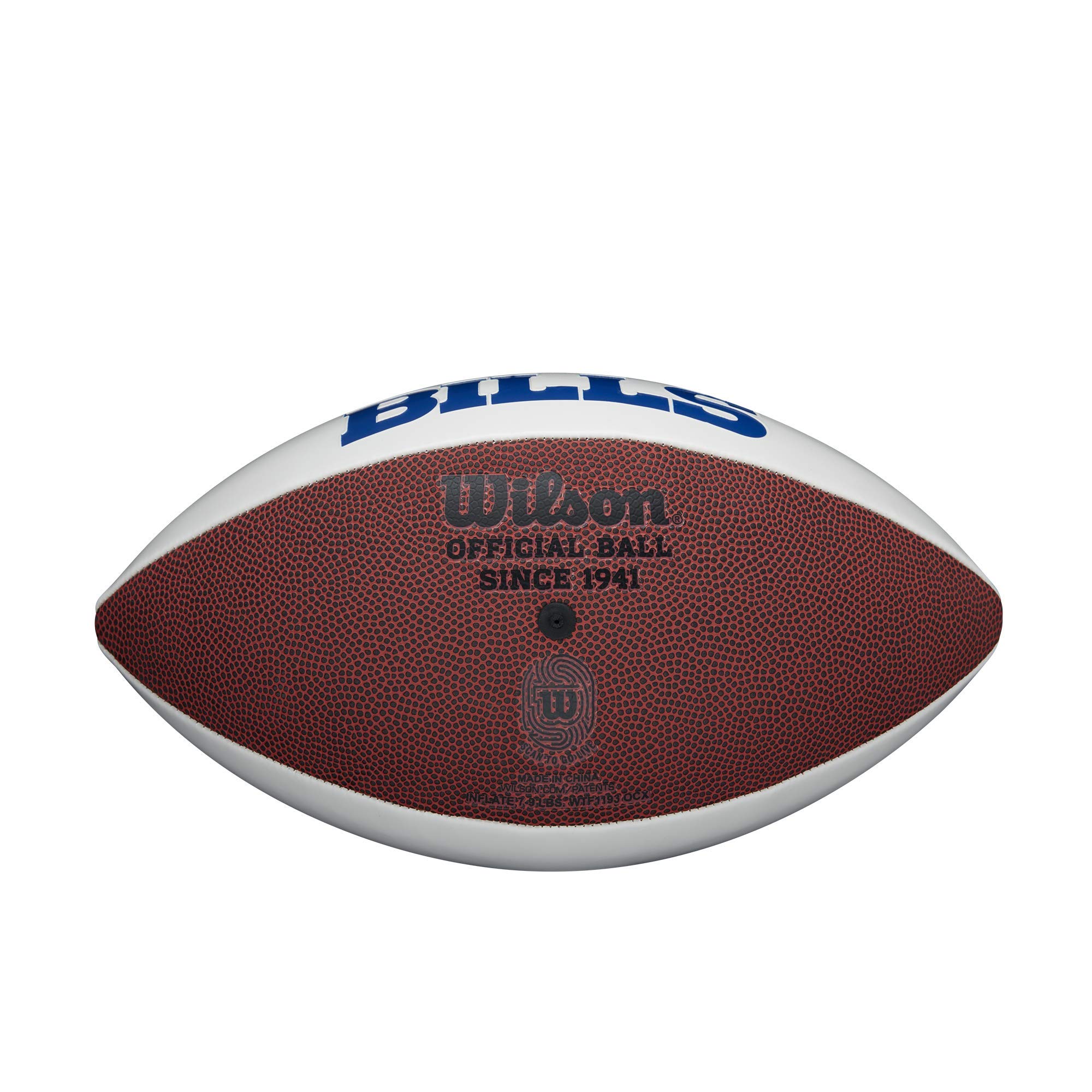 Snapklik.com : WILSON NFL Live Team Autograph Football-Buffalo