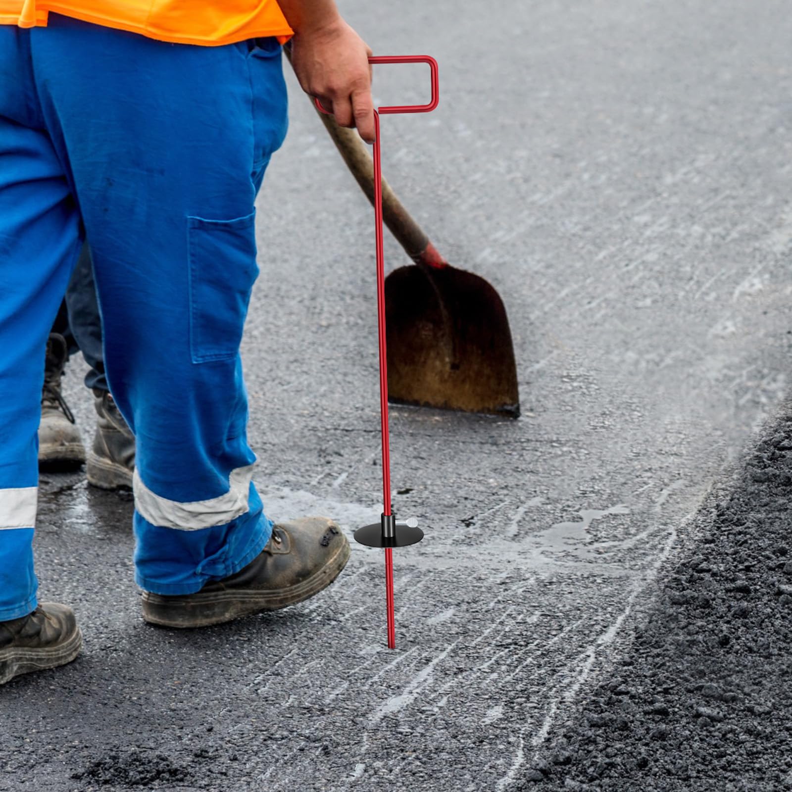 Snapklik.com : Saysurey 2 Pcs Asphalt Depth Gauge 30 Inch Metal Depth ...