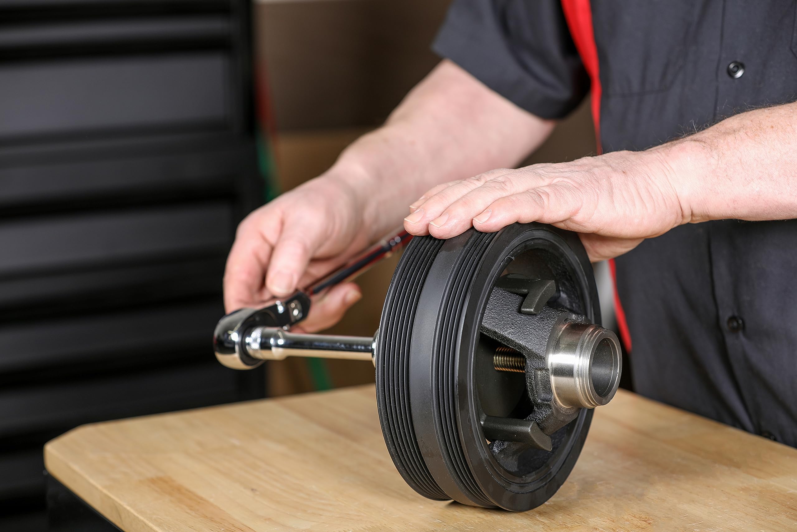 Snapklik.com : 15086 Master Harmonic Balancer Install Kit Install ...