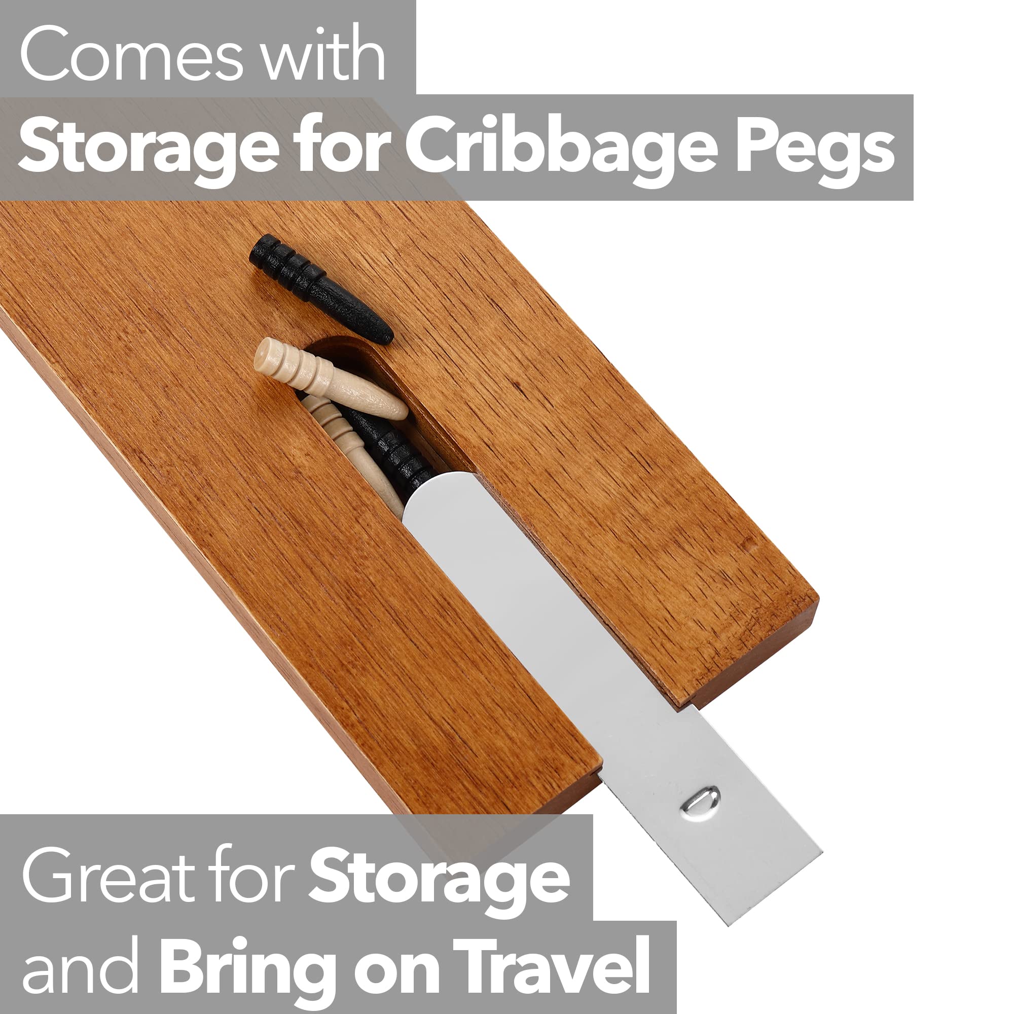 Snapklik.com : Sterling Games Extra Large Extra Long Cribbage 16 ...