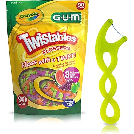 Amazon.com: DenTek Kids Fun Flossers, Floss Picks, Mulit, Wild Fruit ...