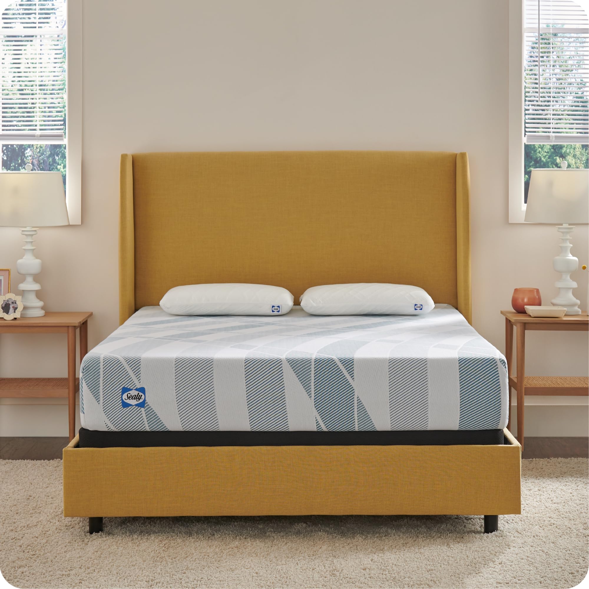 Amazon.com: Sealy Dreamlife 10” Hybrid Mattress-in-a-Box, Queen ...
