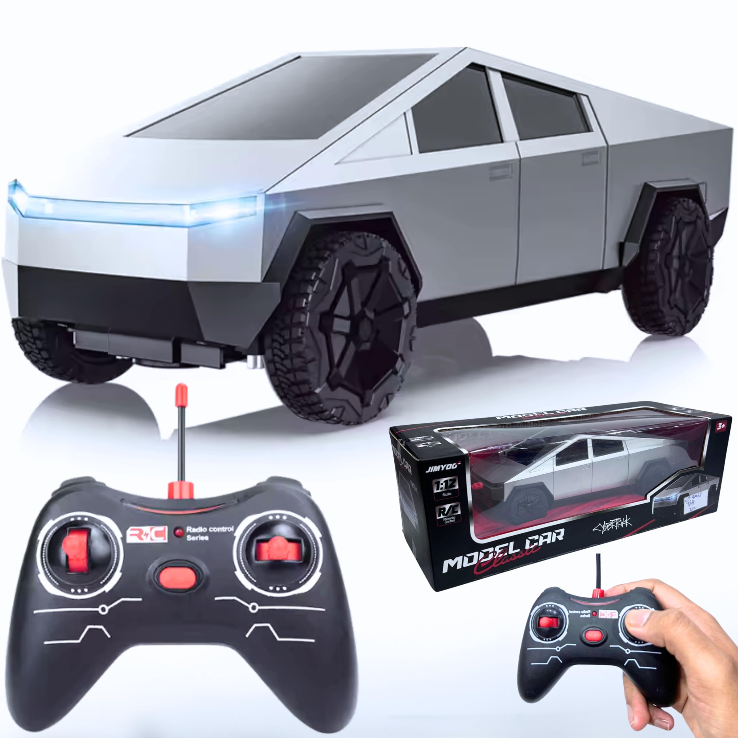 TOYS STORM RC 1:12 Tesla Cybertruck 2.4GHz Radio-Controlled Truck ...