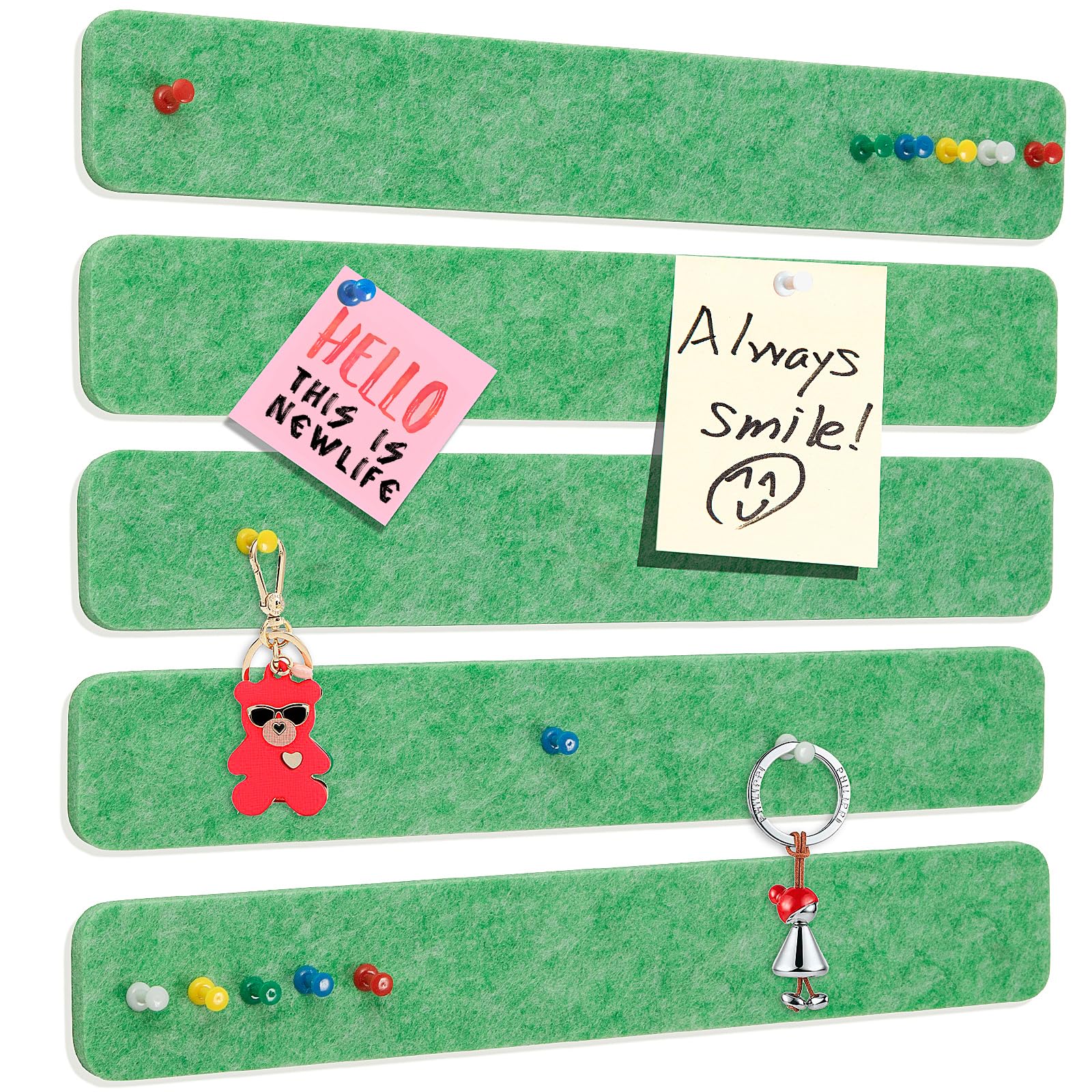 Snapklik.com : Felt Pin Board Bar Strips Bulletin Board For Bedrooms ...