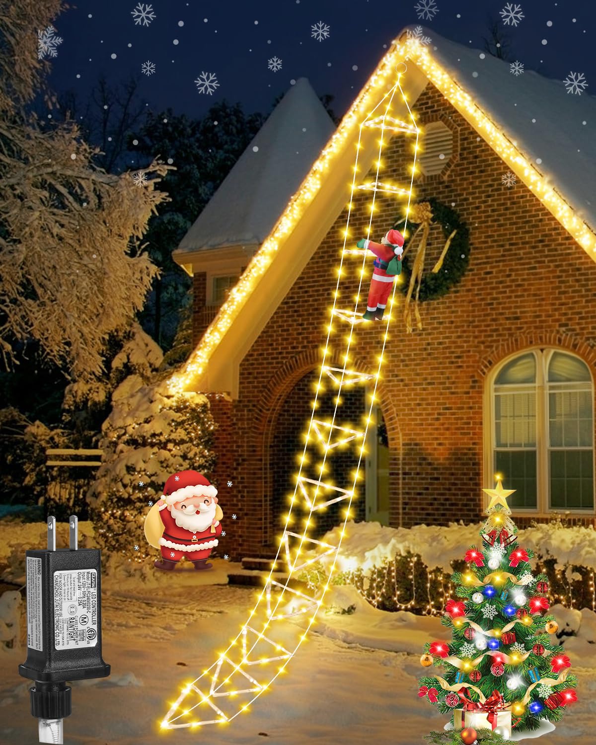 Electronic Outdoor Christmas Decorations Fashionable Outdoor Christmas
