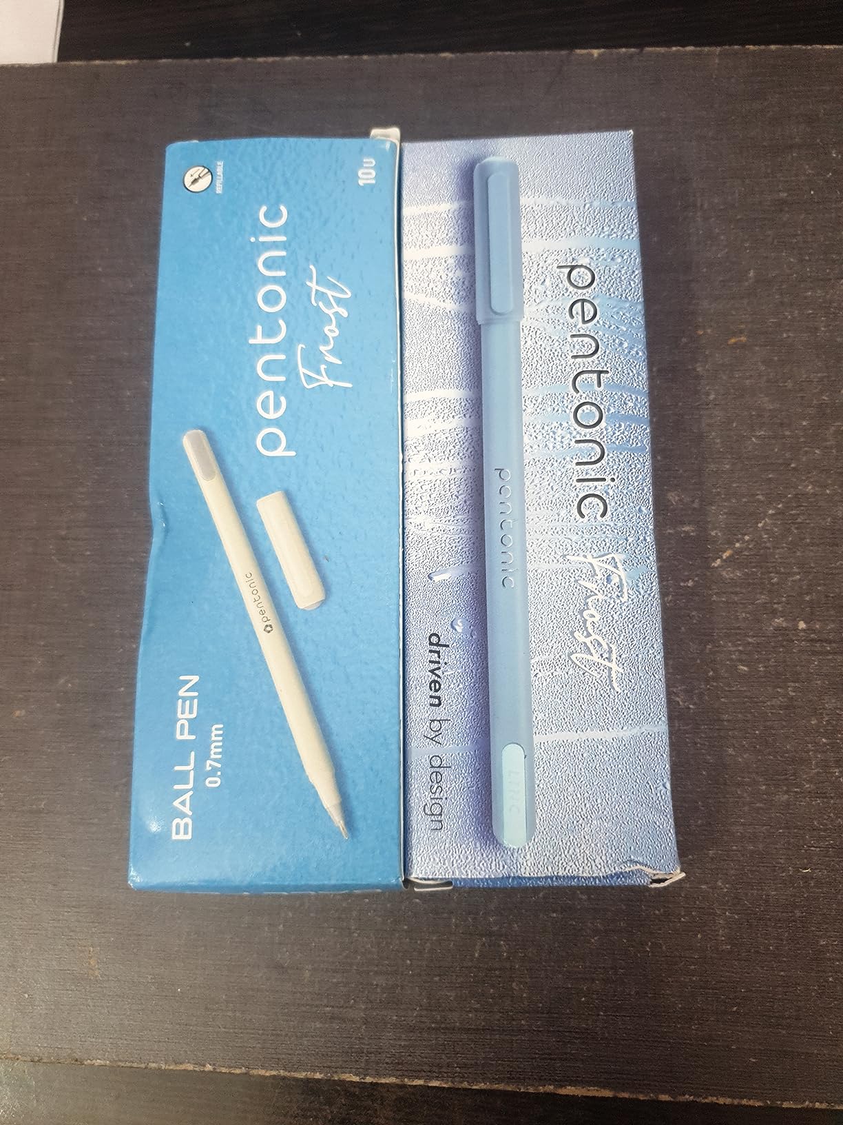 Pentonic Frost 0.7 mm Ball Point Pen | Multicolour Pastel Body | Blue ...