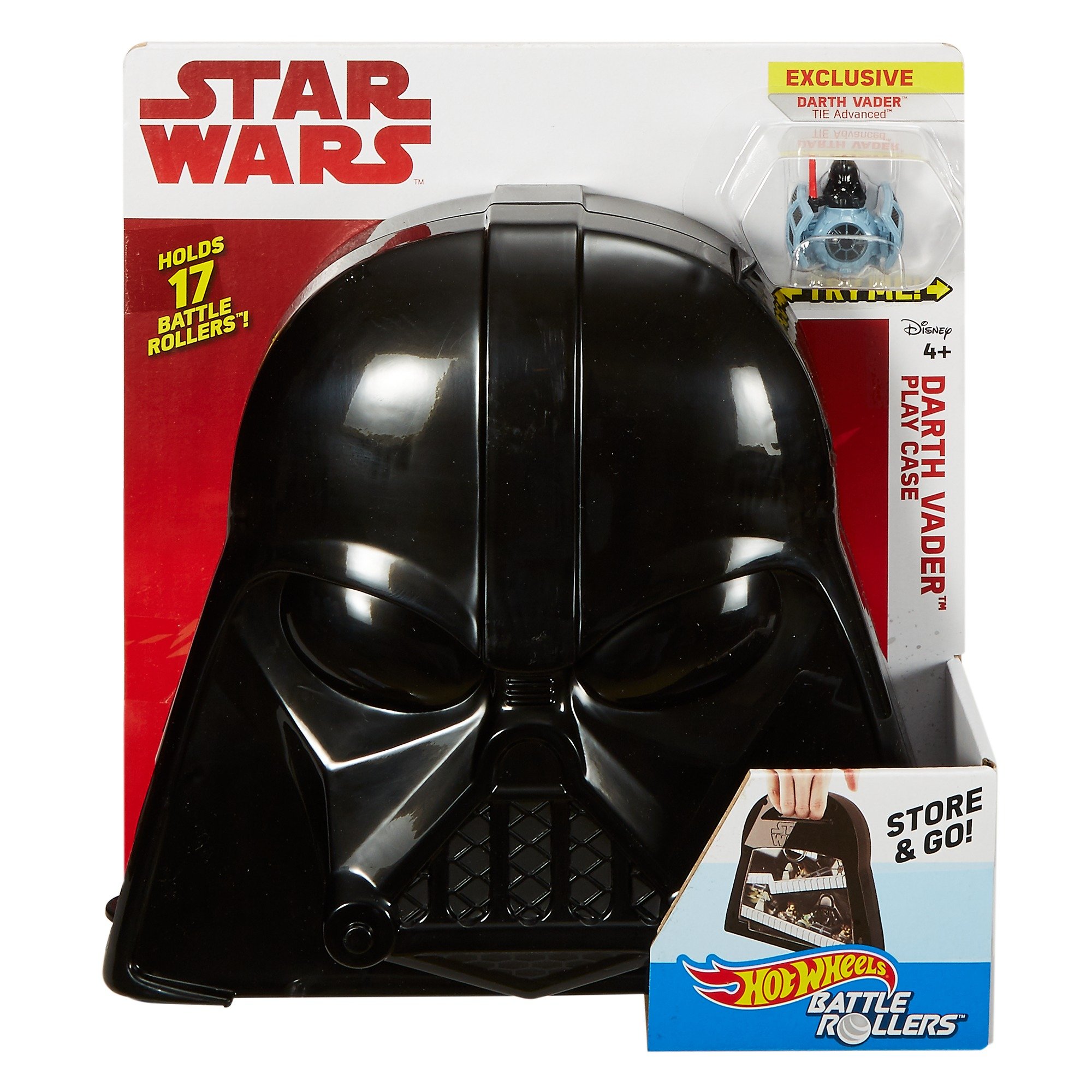 Battle Rollers Play Case Star Wars Hot Wheels Battle Rollers Darth ...