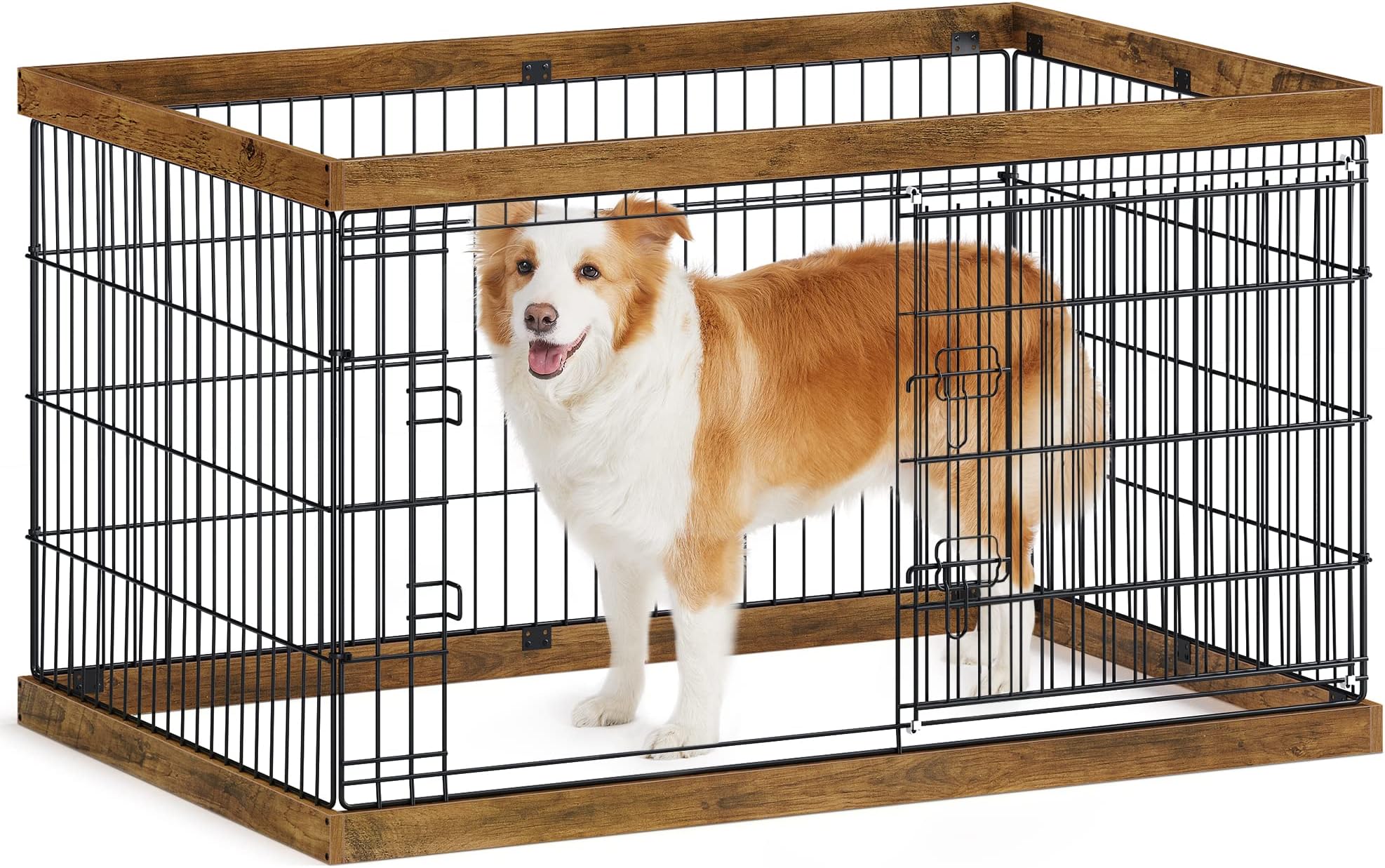 Amazon.co.jp: FEANDREA PPK006T41 Pet Circle, Wood, Stylish, Interior ...