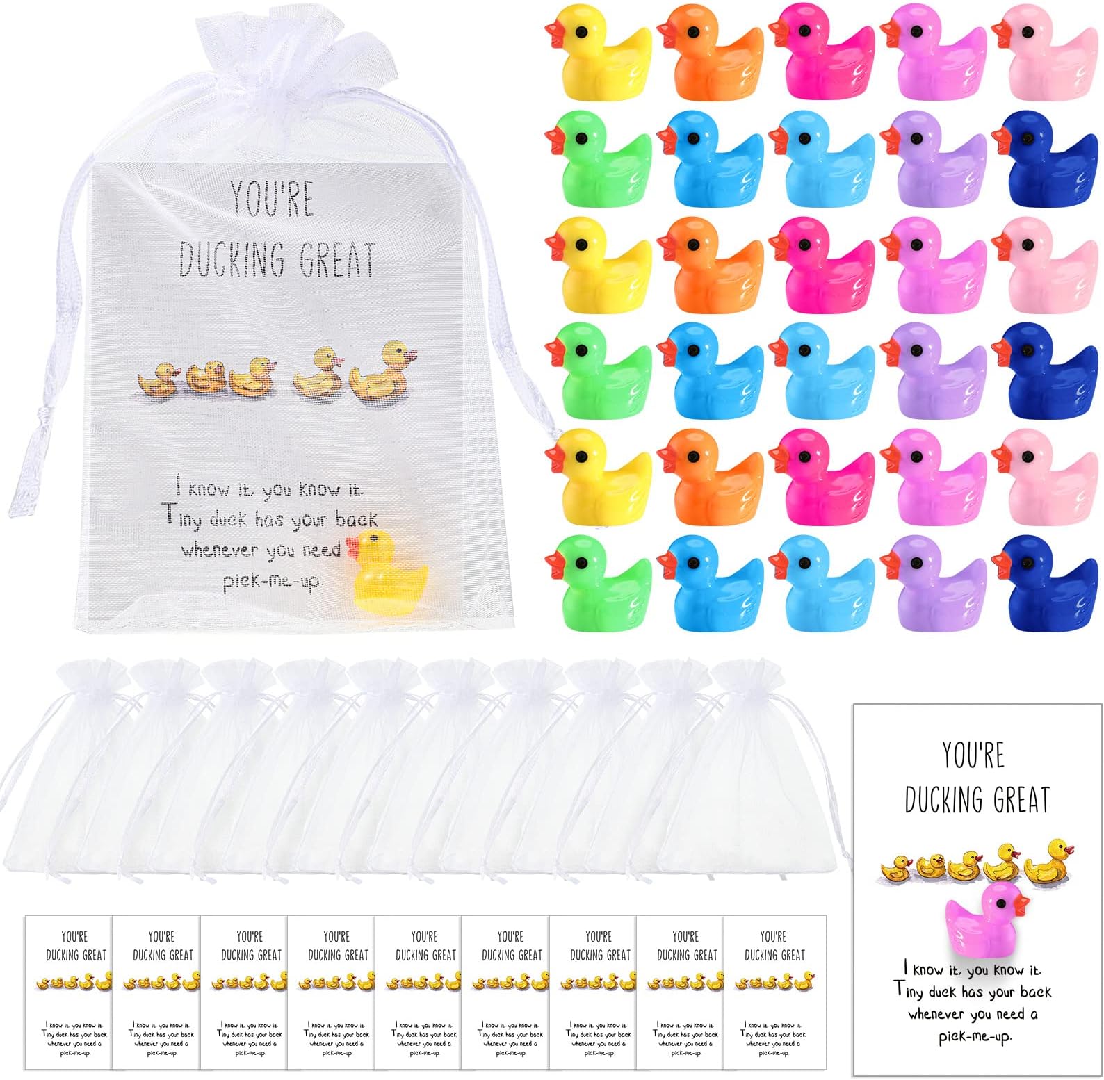 Amazon.com : Unittype Set of 100 Employee Inspirational Gift Bulk Mini ...