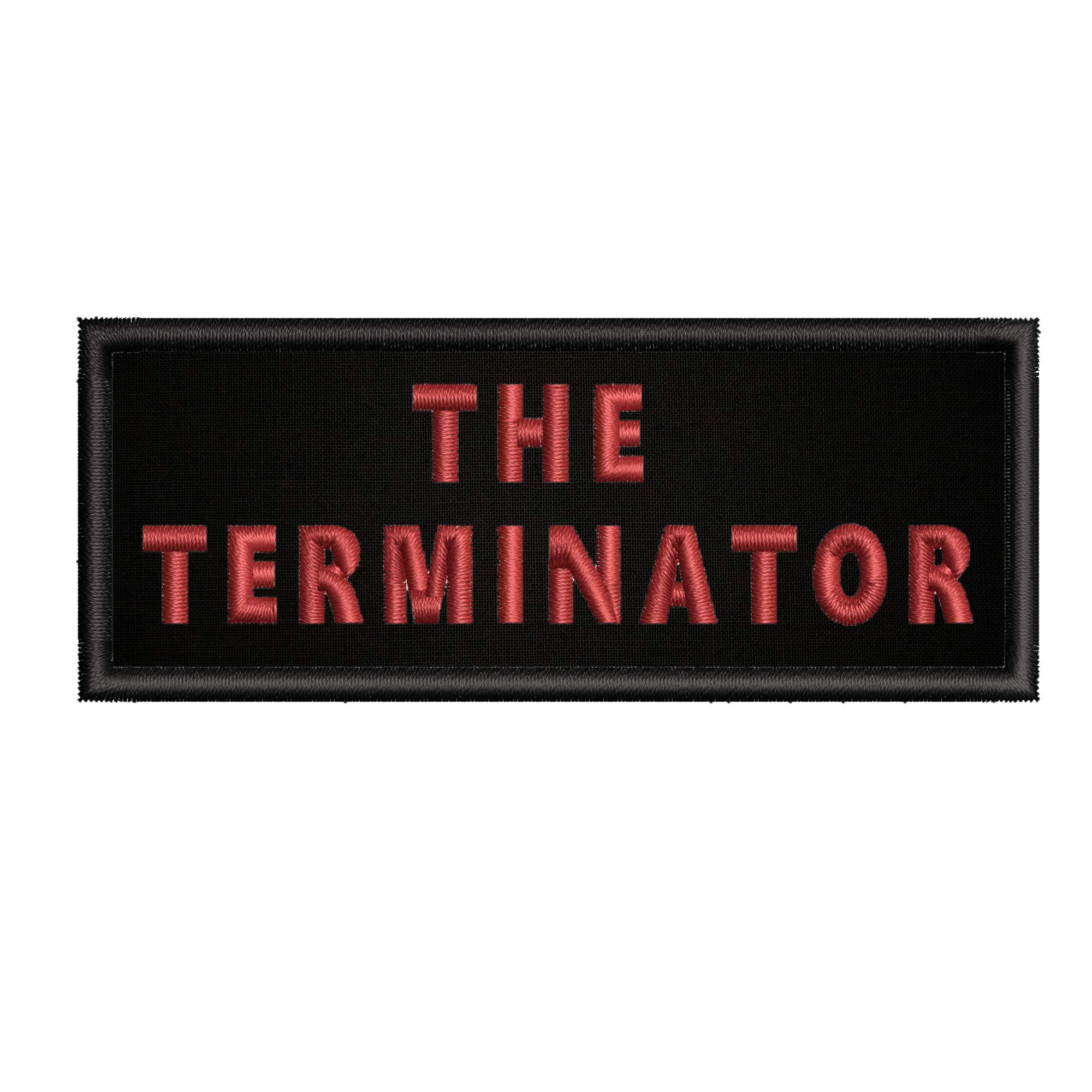 Amazon.com: The Terminator Horror Movies - 4" W x 1.5" T - Embroidered ...