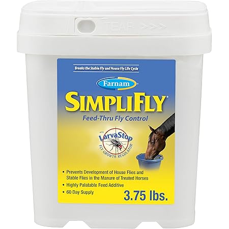 Amazon.com: Farnam Equitrol II Feed-Through Fly Control for Horses ...