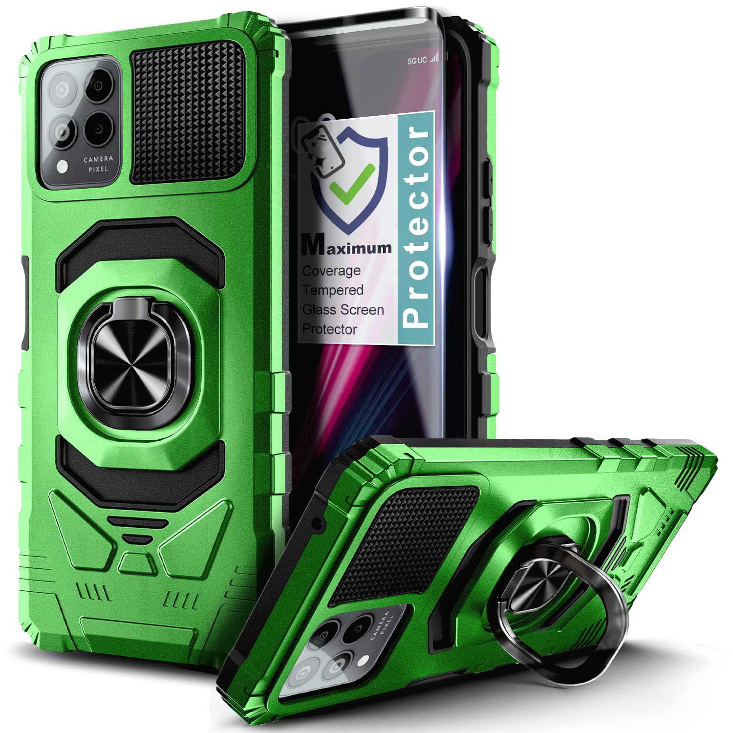 Amazon.com: NZND Case for T-Mobile REVVL 6 Pro 5G / REVVL 6X Pro 5G ...