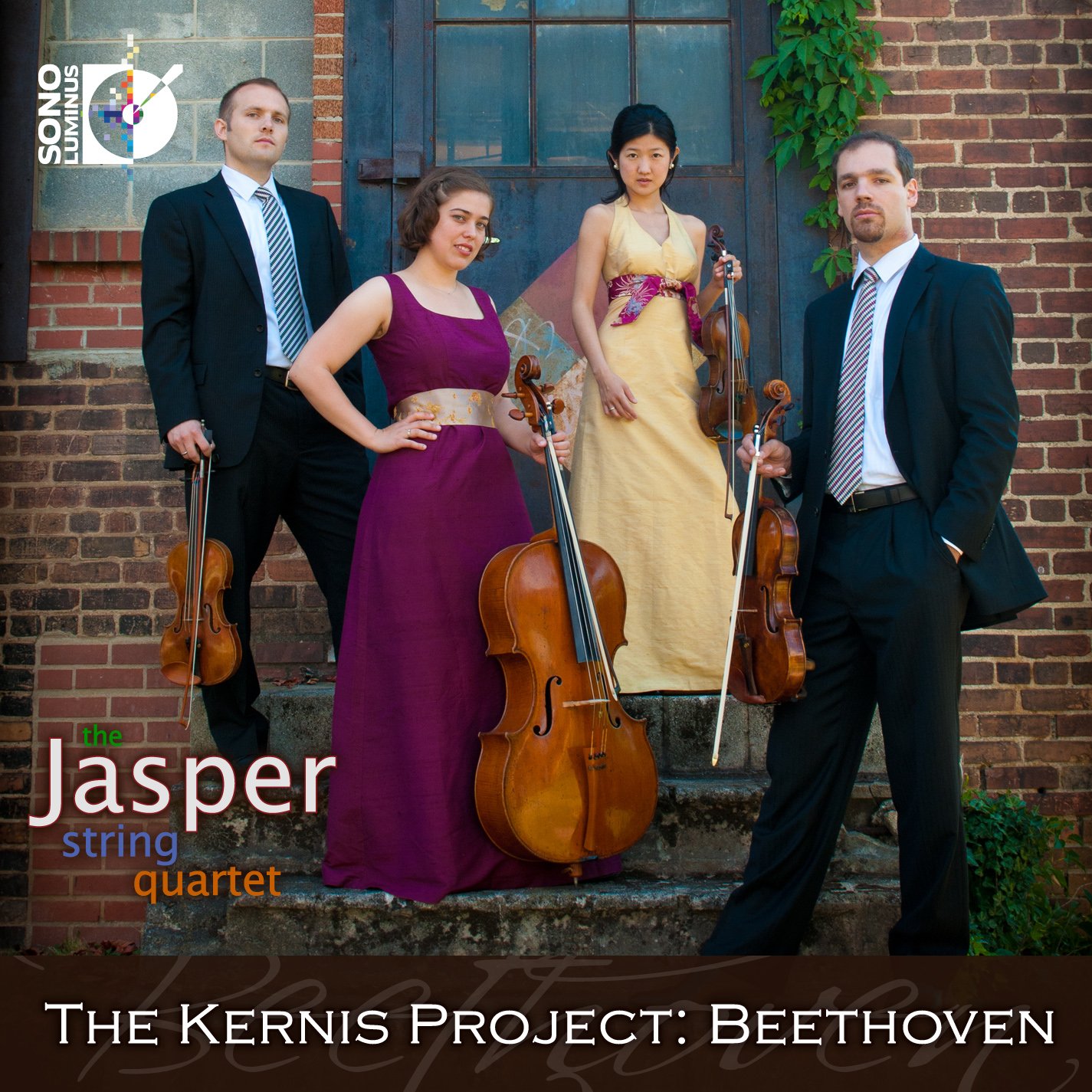 Jasper String Quartet, Ludwig van Beethoven, Aaron Jay Kernis, Rachel Henderson Freivogel, Sam ...