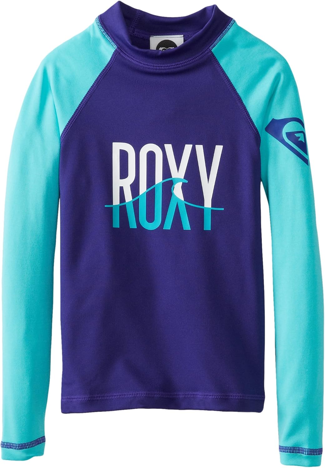 Amazon.com: Roxy Little Girls' Wave Long Sleeve Rashguard, Deep Blue ...