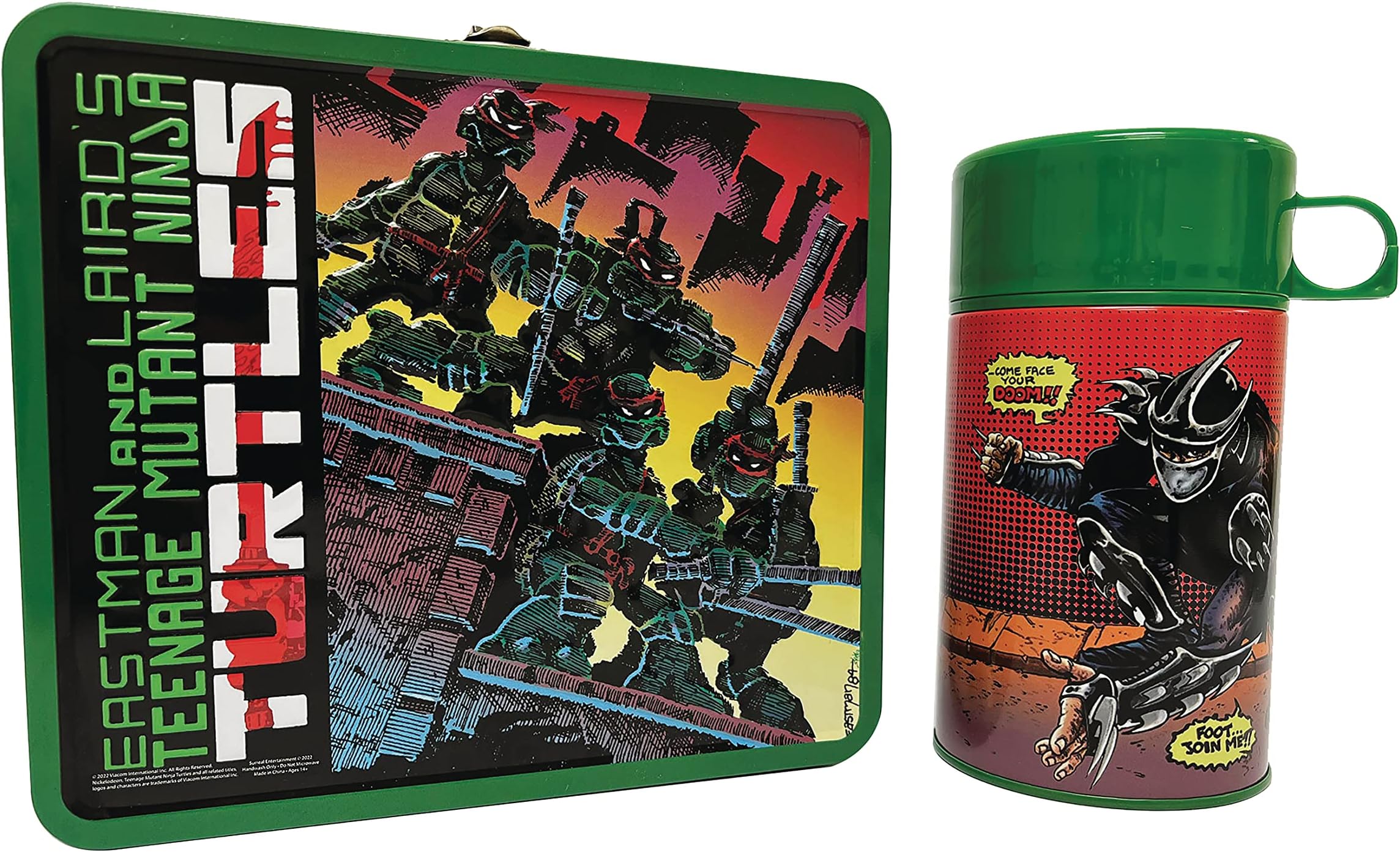 Amazon.com: Ruz Ninja Turtle 3D Hardshell EVA 10" Insulated Lunch ...