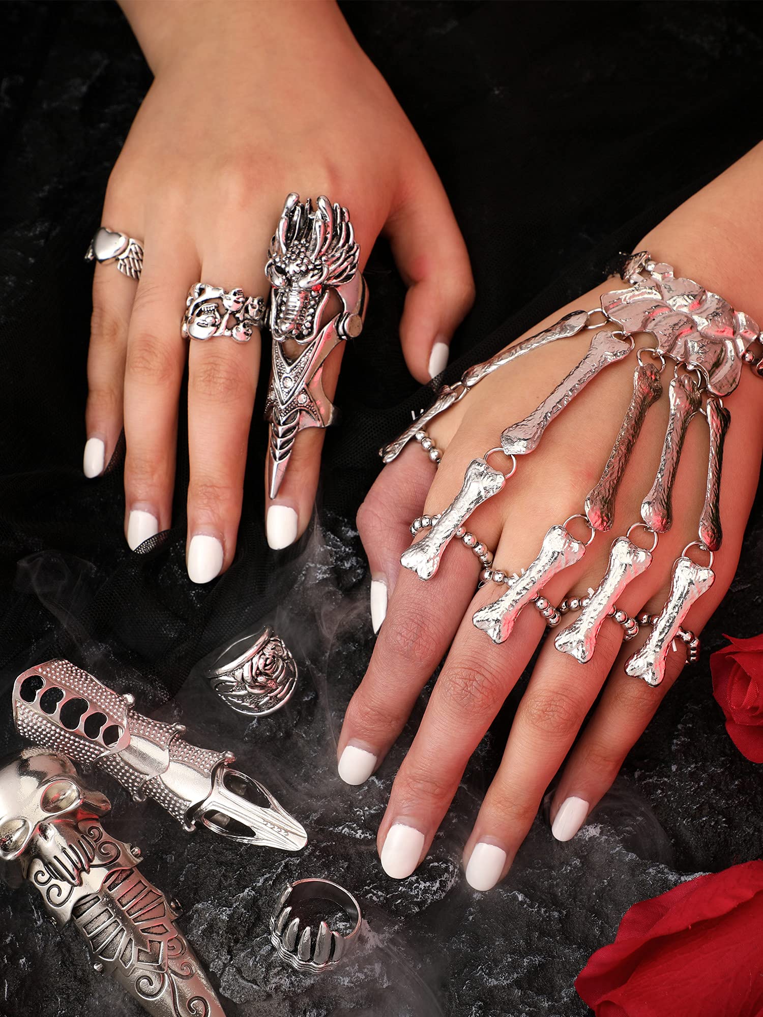 10 Pieces Skeleton Hand Brace...B09B3HS7KR | Encarguelo.com